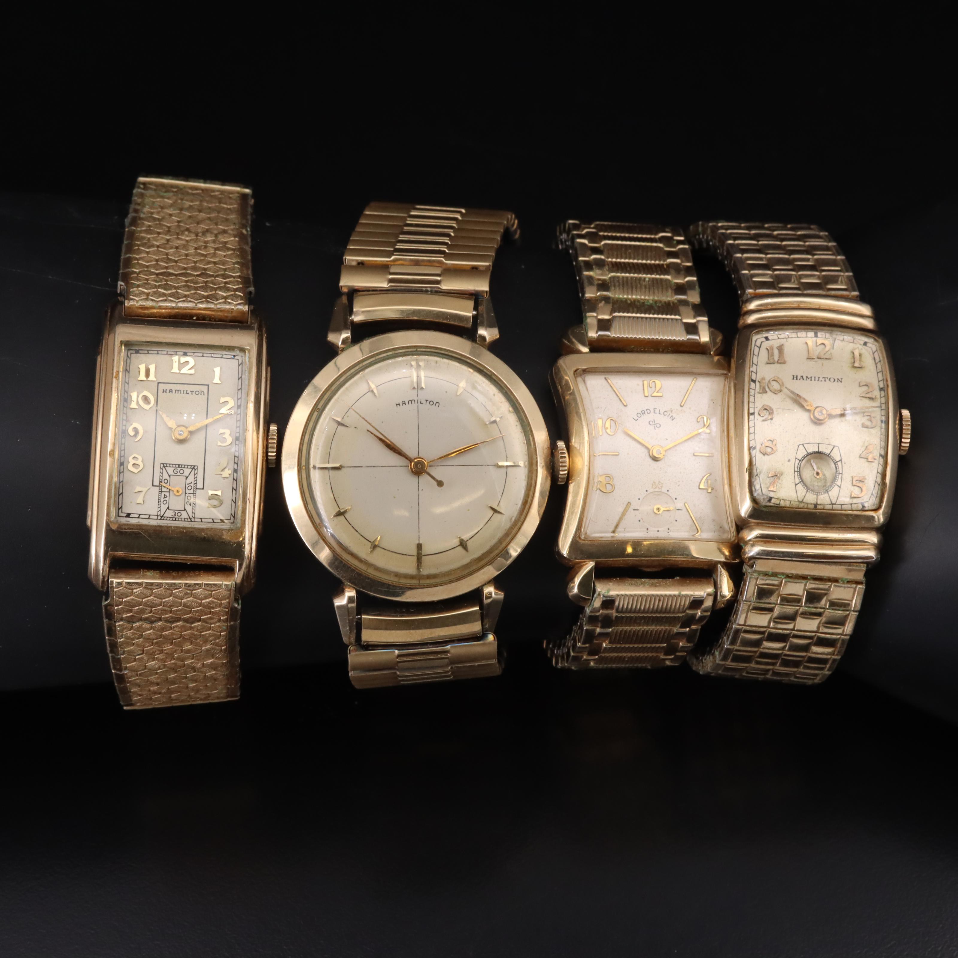 Vintage Hamilton's and Lord Elgin Gold-Filled Wristwatches | EBTH