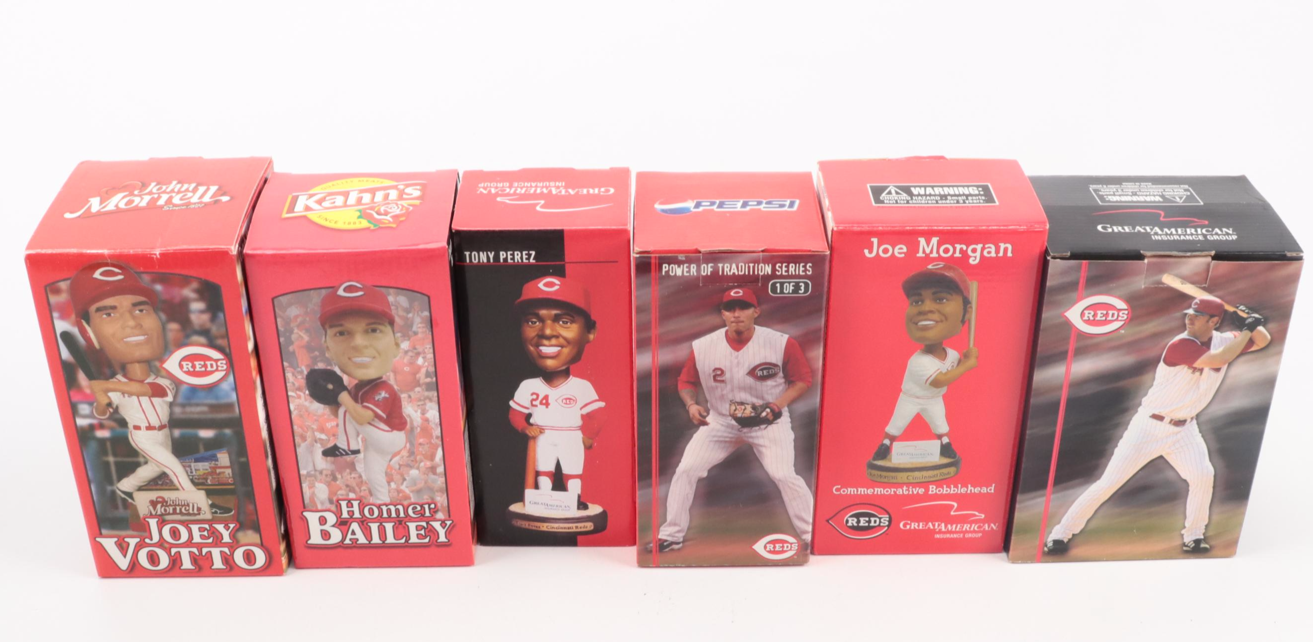Cincinnati Reds Bobbleheads with Joey Votto, Ken Griffey Jr., and More ...