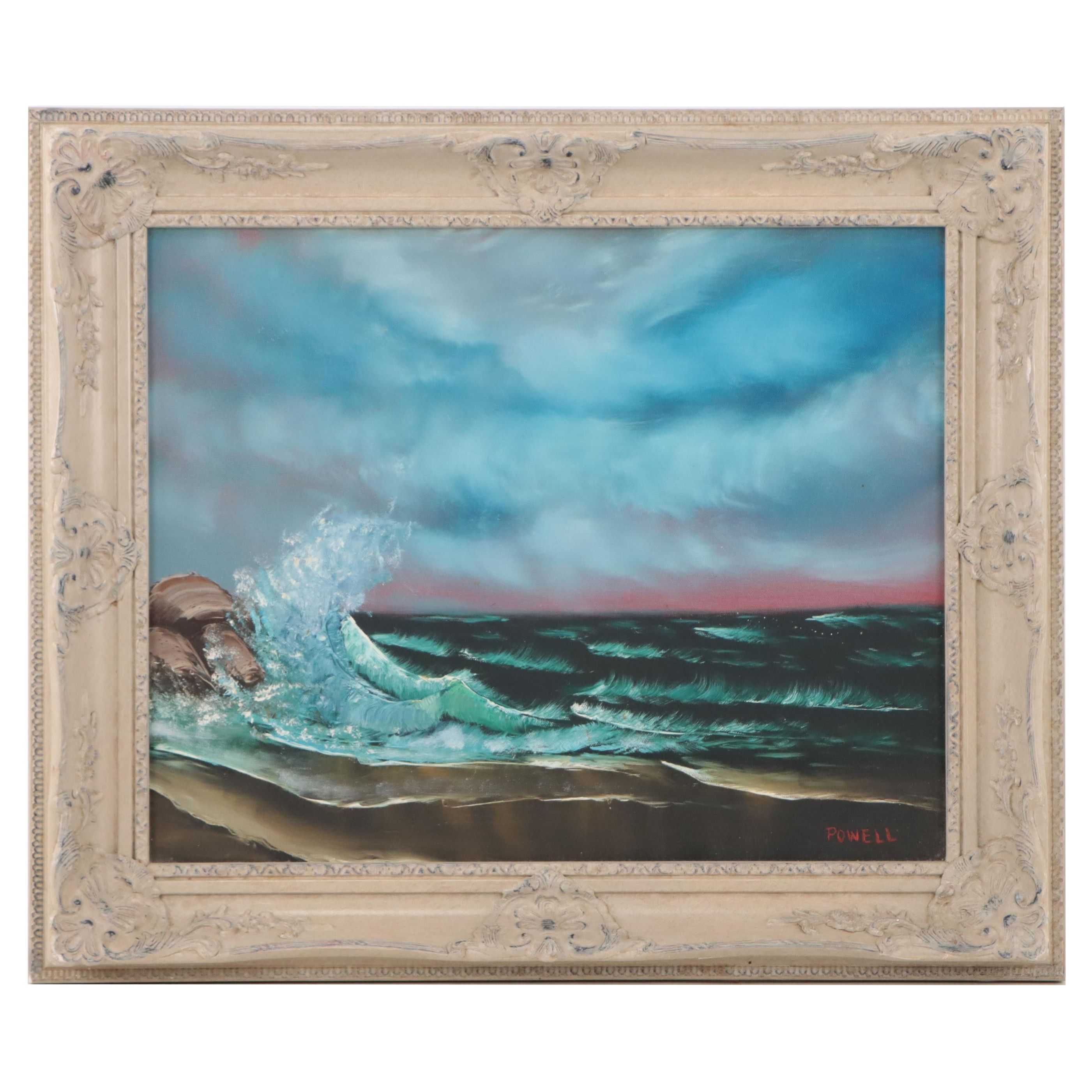 Oil Painting of Seascape | EBTH
