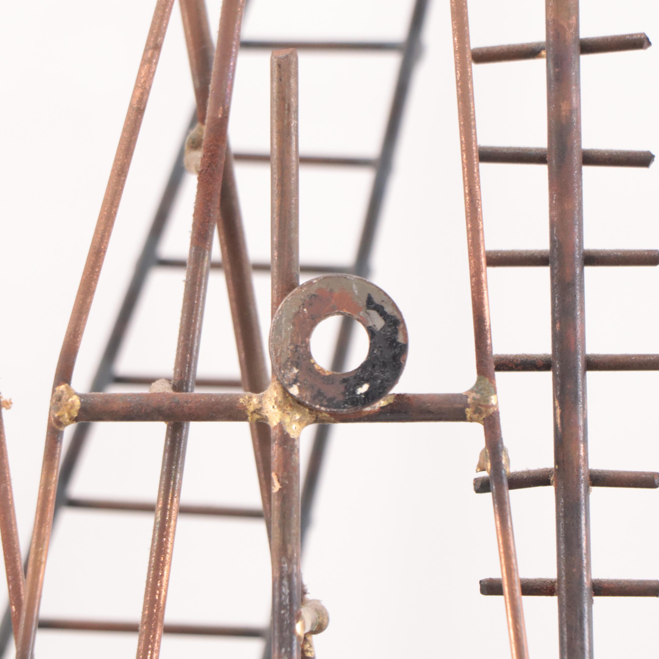 Robert and Frayda Bruton Metal Sculpture "Noyo Harbor" | EBTH