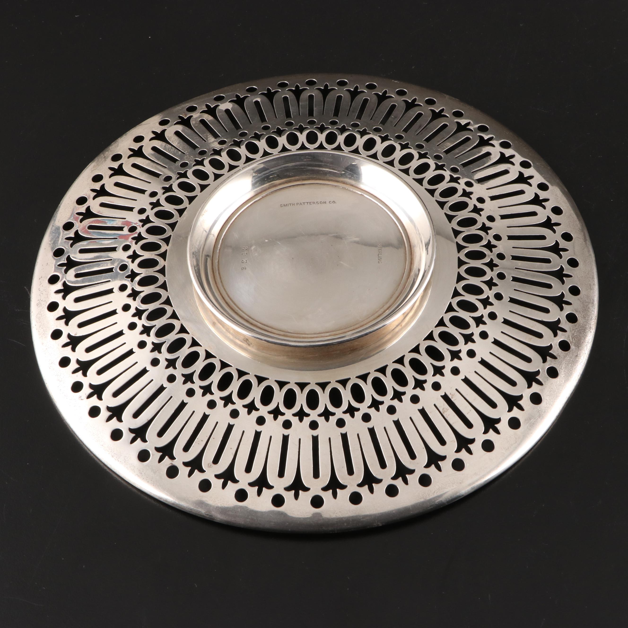 Smith Patterson Co. Sterling Sandwich Plate with Gorham and Other Bowls ...