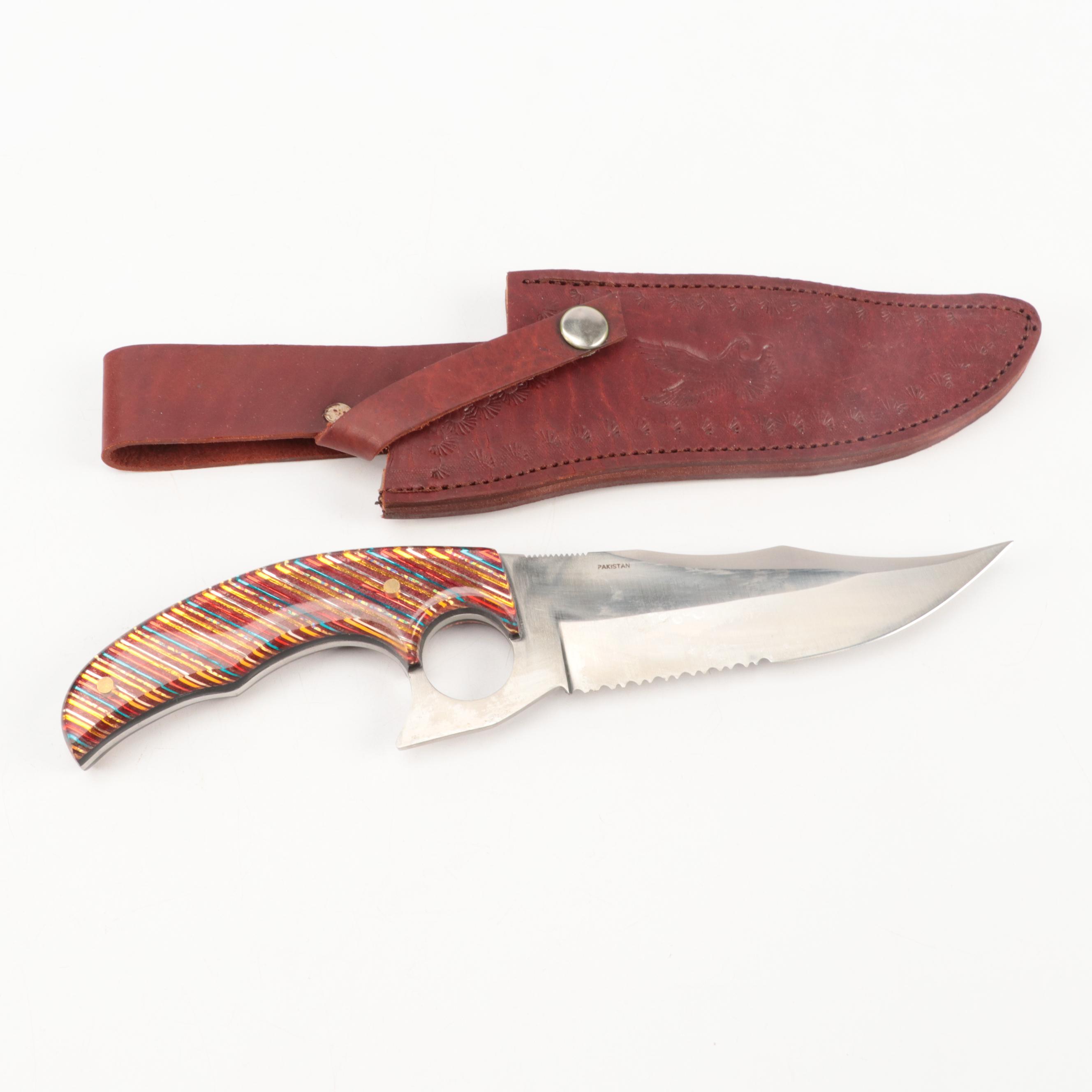 Chipaway Cutlery and Timber Wolf Fixed Blade Knives with Scabbards | EBTH