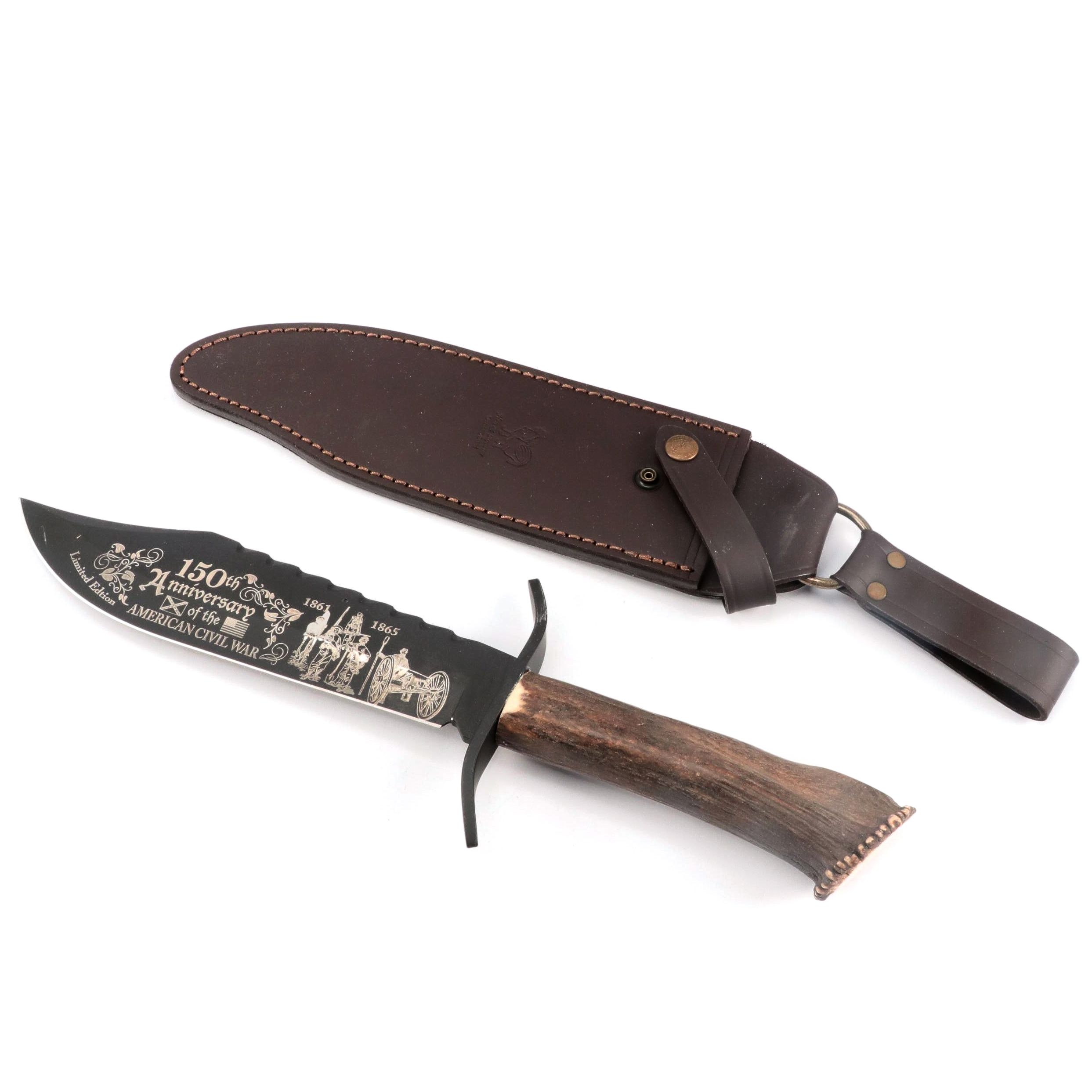 Hen & Rooster 150th Anniversary American Civil War Commemorative Bowie ...