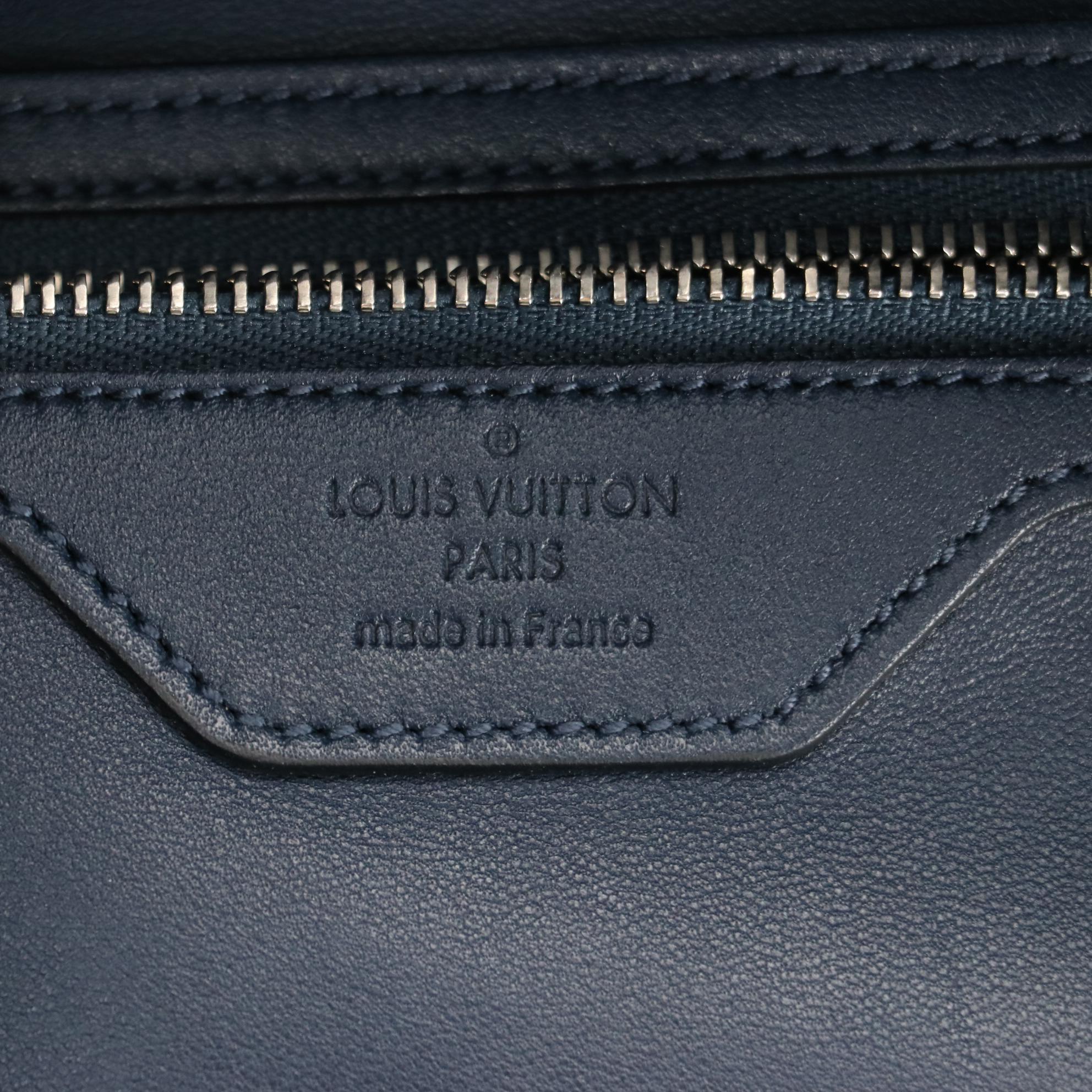 Louis Vuitton Haute Maroquinerie Milaris in Neon and Navy Calfskin ...