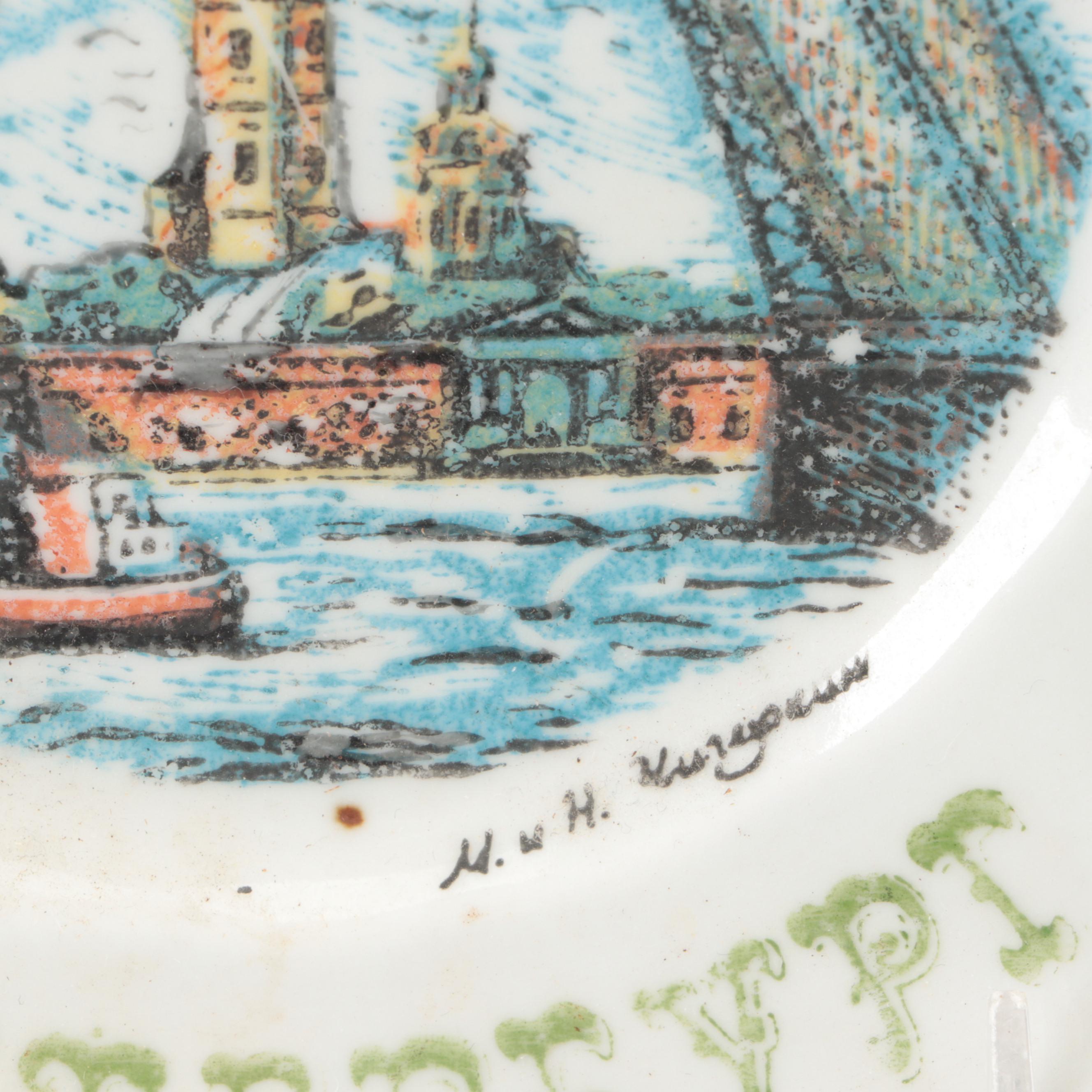 Egyptian Style Vase with Shiva Letter Opener and Other Decor Items | EBTH