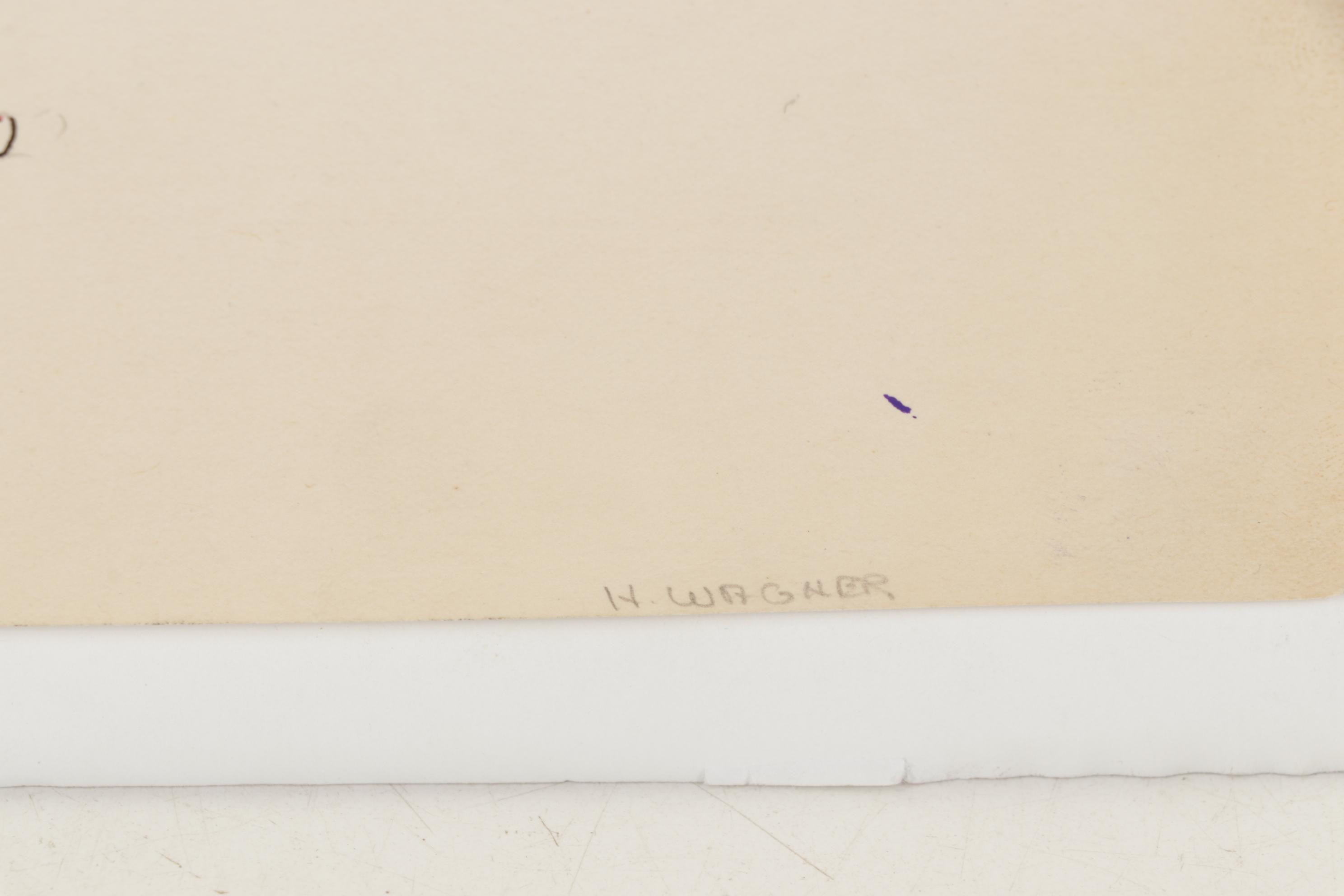 Helen Wagner Watercolor and Ink Paintings of "Electra" Costume Designs ...