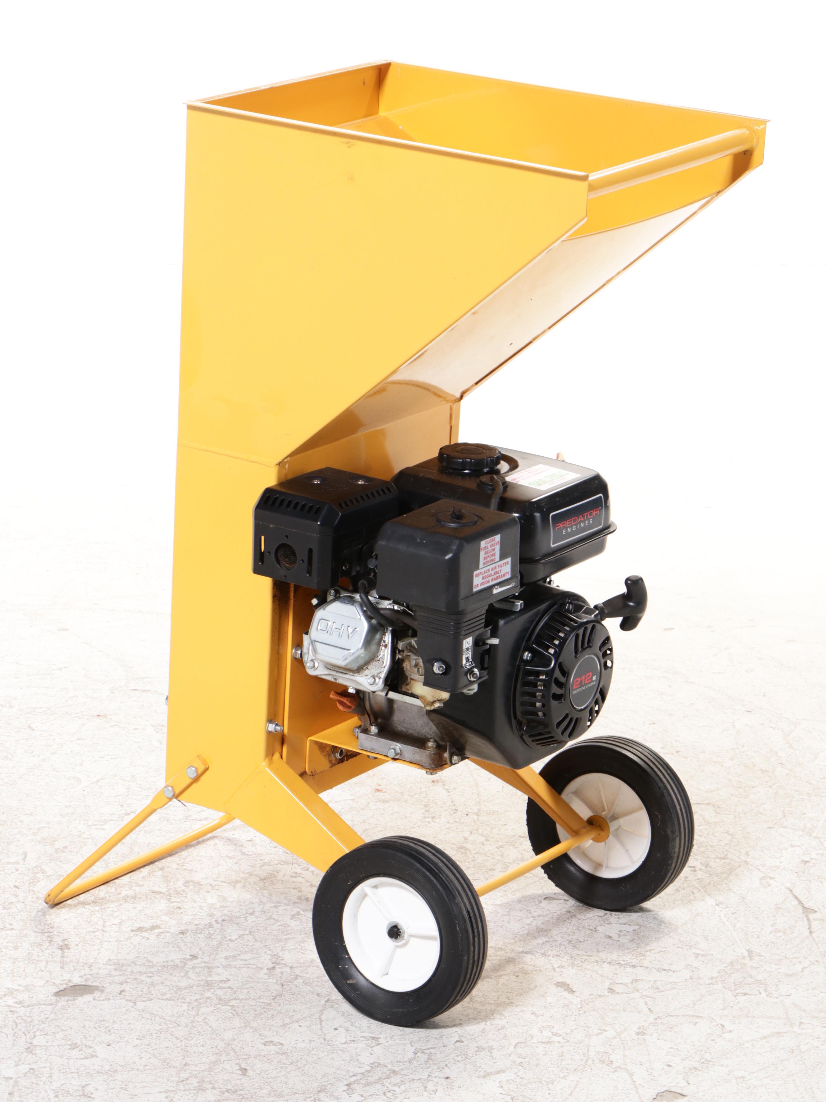 Predator 212cc Chipper/Shredder with Gasoline Engine | EBTH