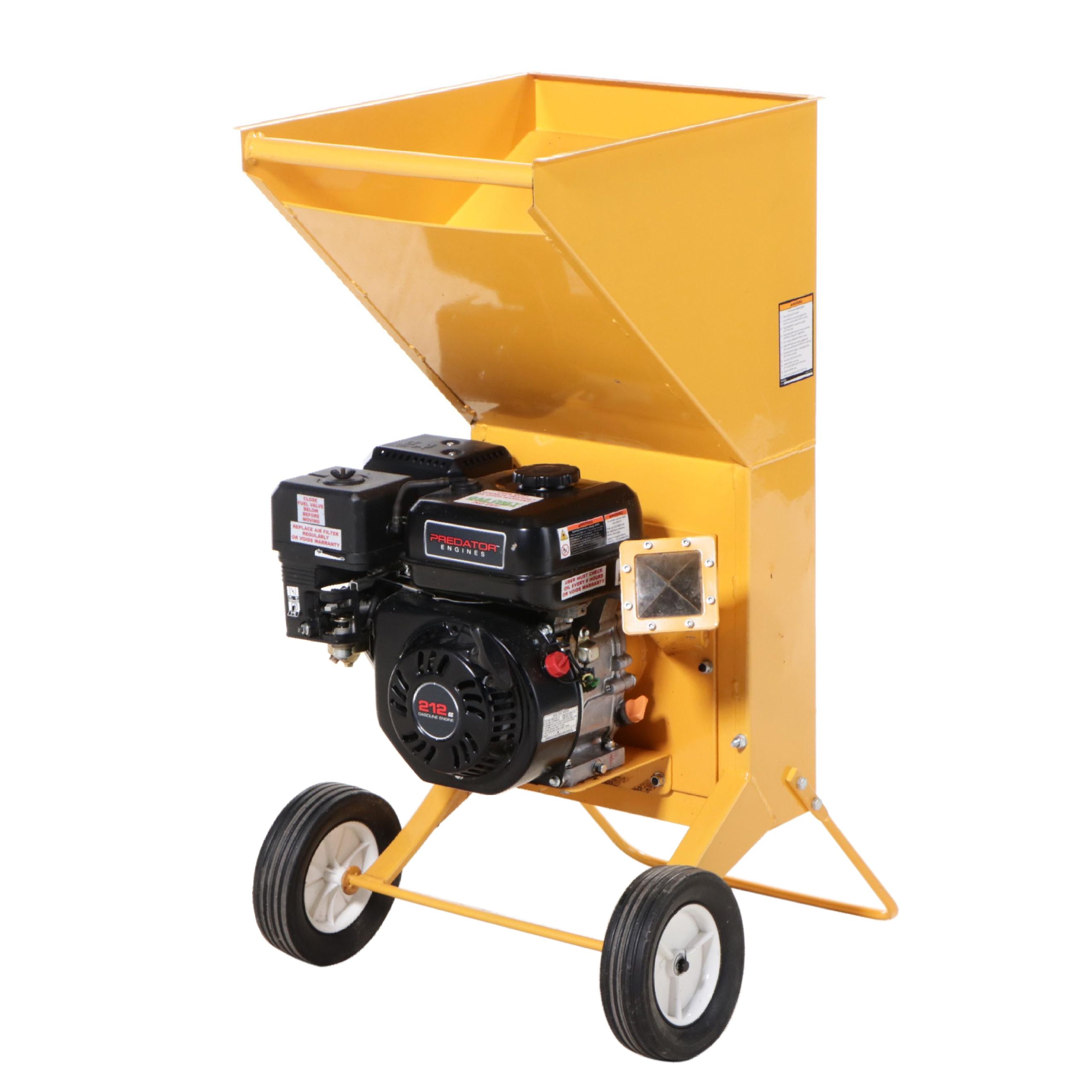 Predator 212cc Chipper/Shredder with Gasoline Engine | EBTH