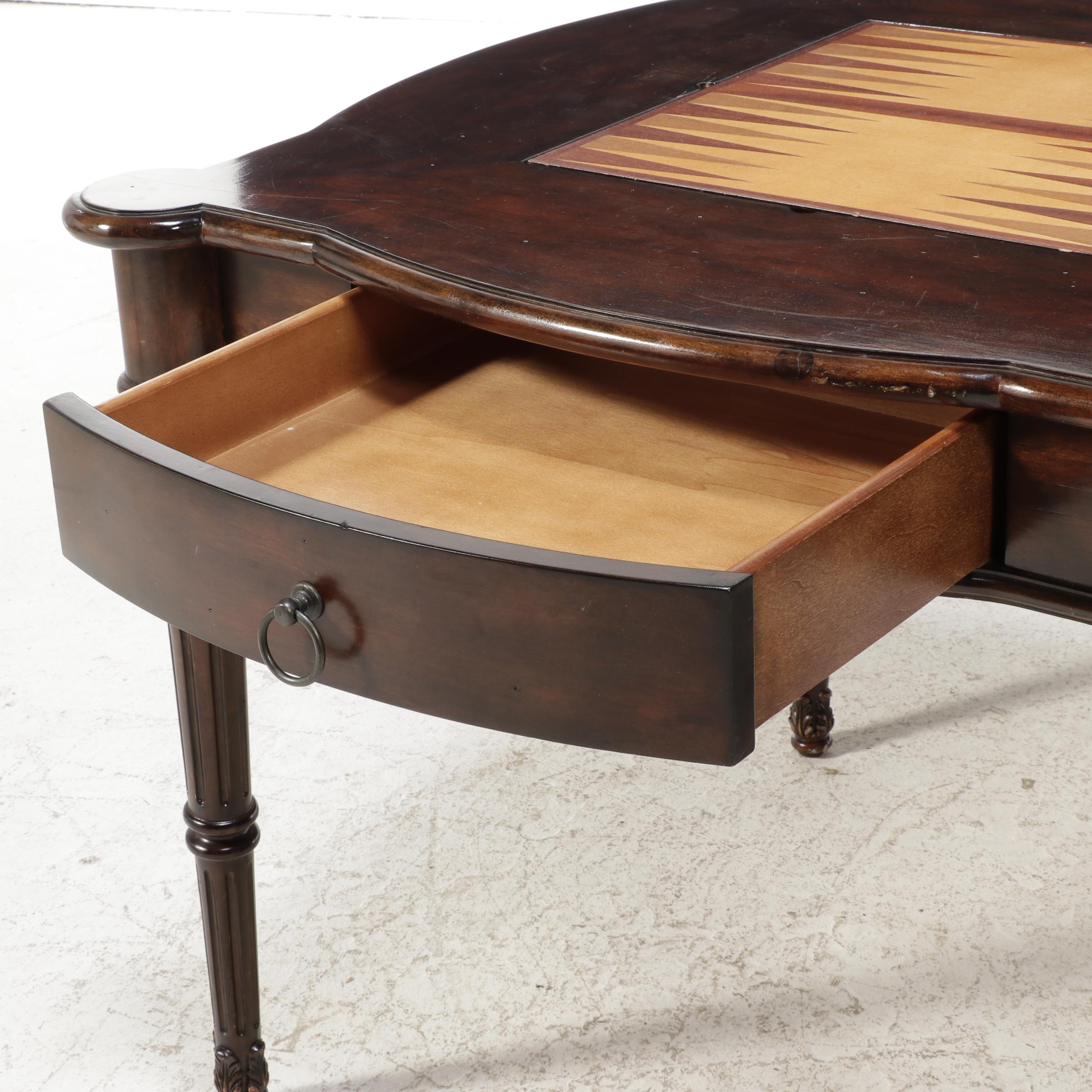 Frontgate Wooden Game Table | EBTH