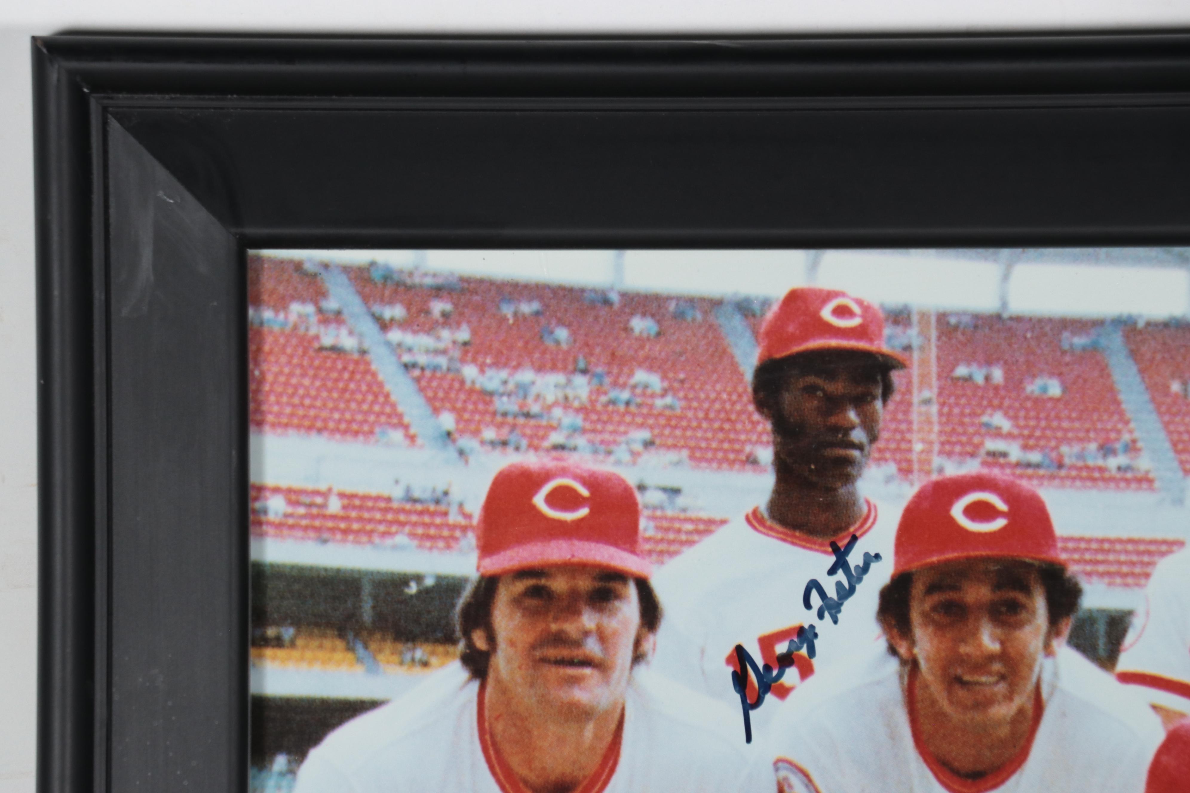 Cincinnati Reds "The Great 8" Signed Giclée, Pete Rose, Johnny Bench ...