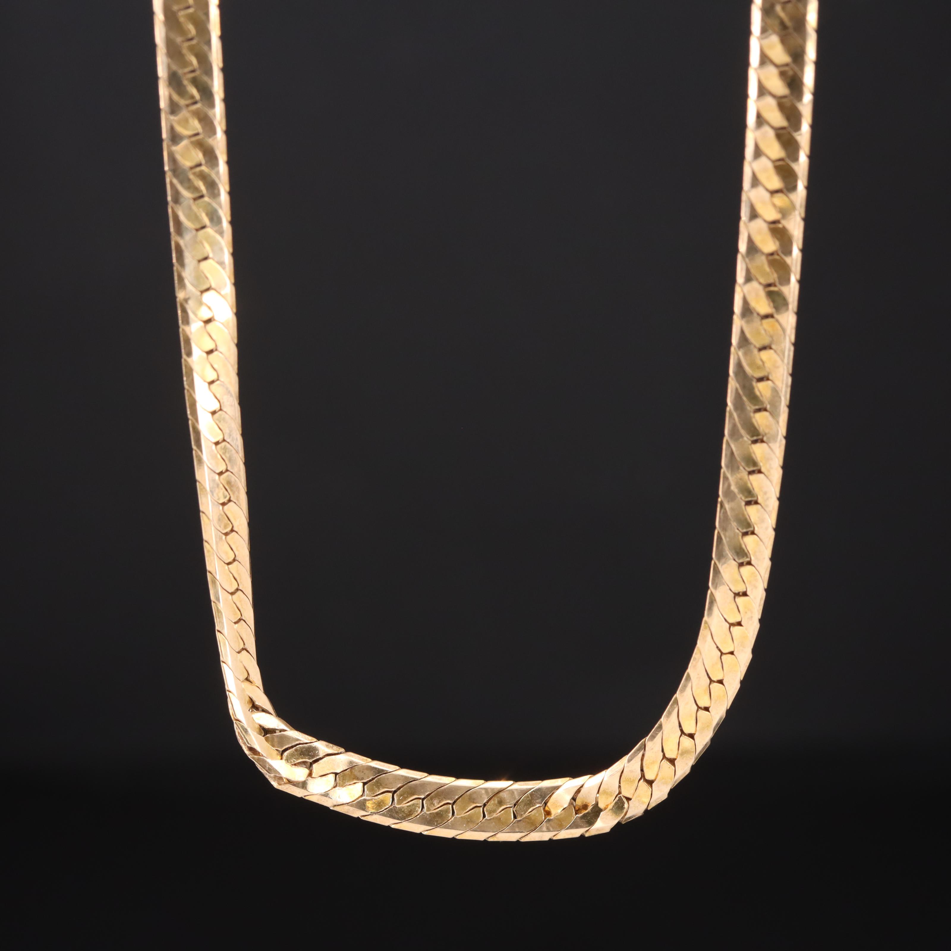 Scrap 14K Chain Necklace | EBTH