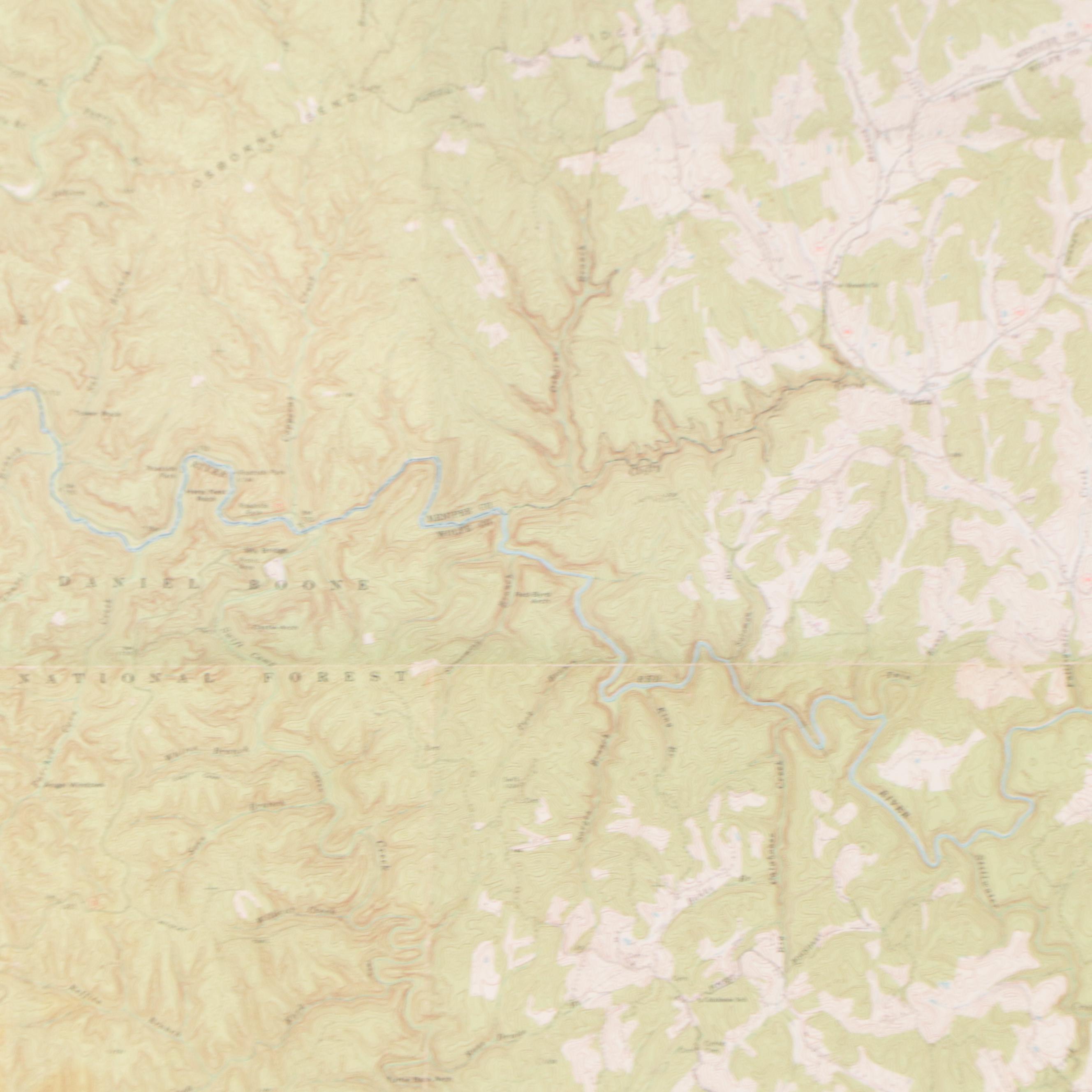 Color Lithograph Map "Land Between Lakes" and More Maps | EBTH