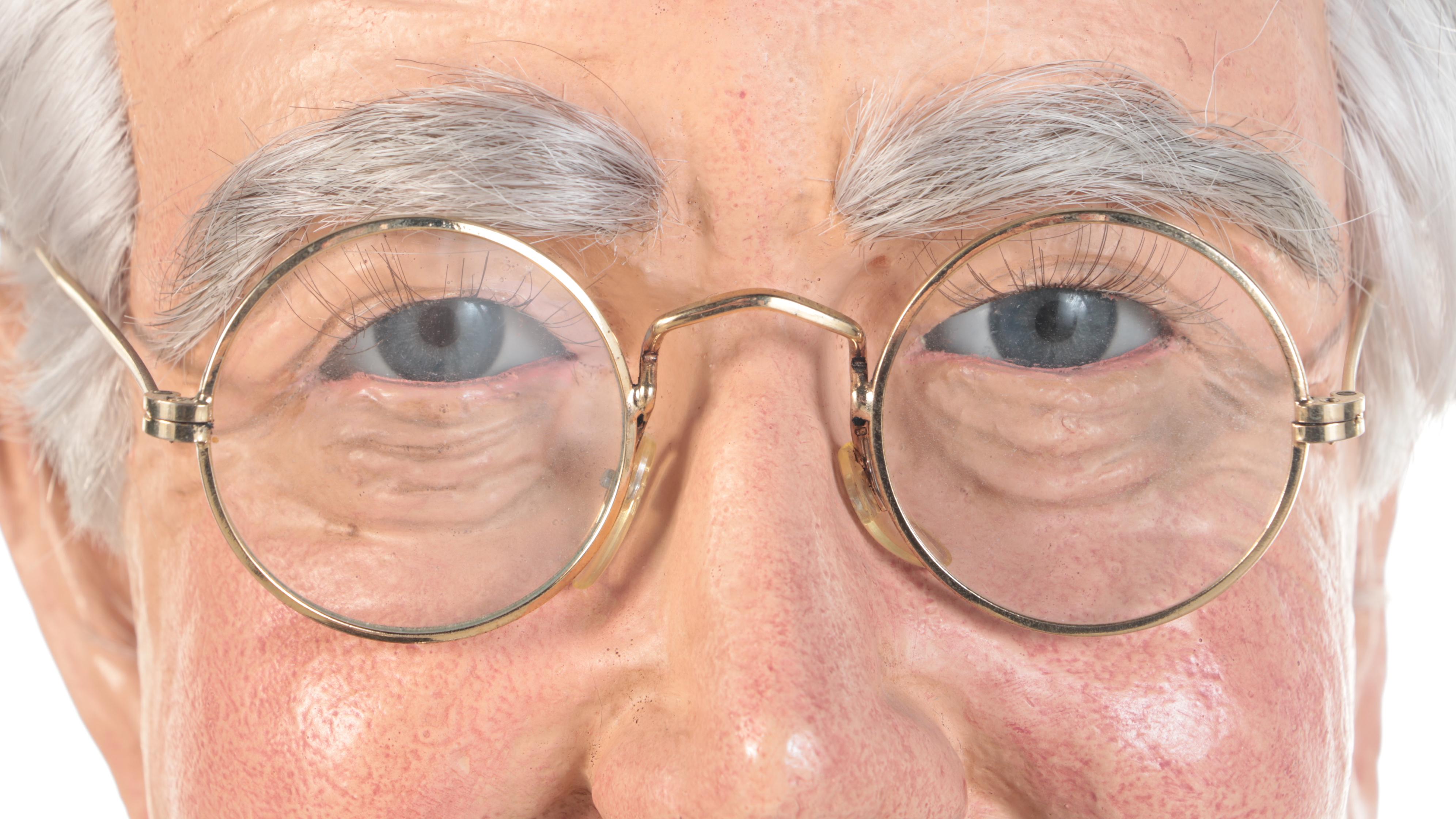 Hyper Realistic Life-Sized Mixed Media Sculpture of Butler With Serving ...