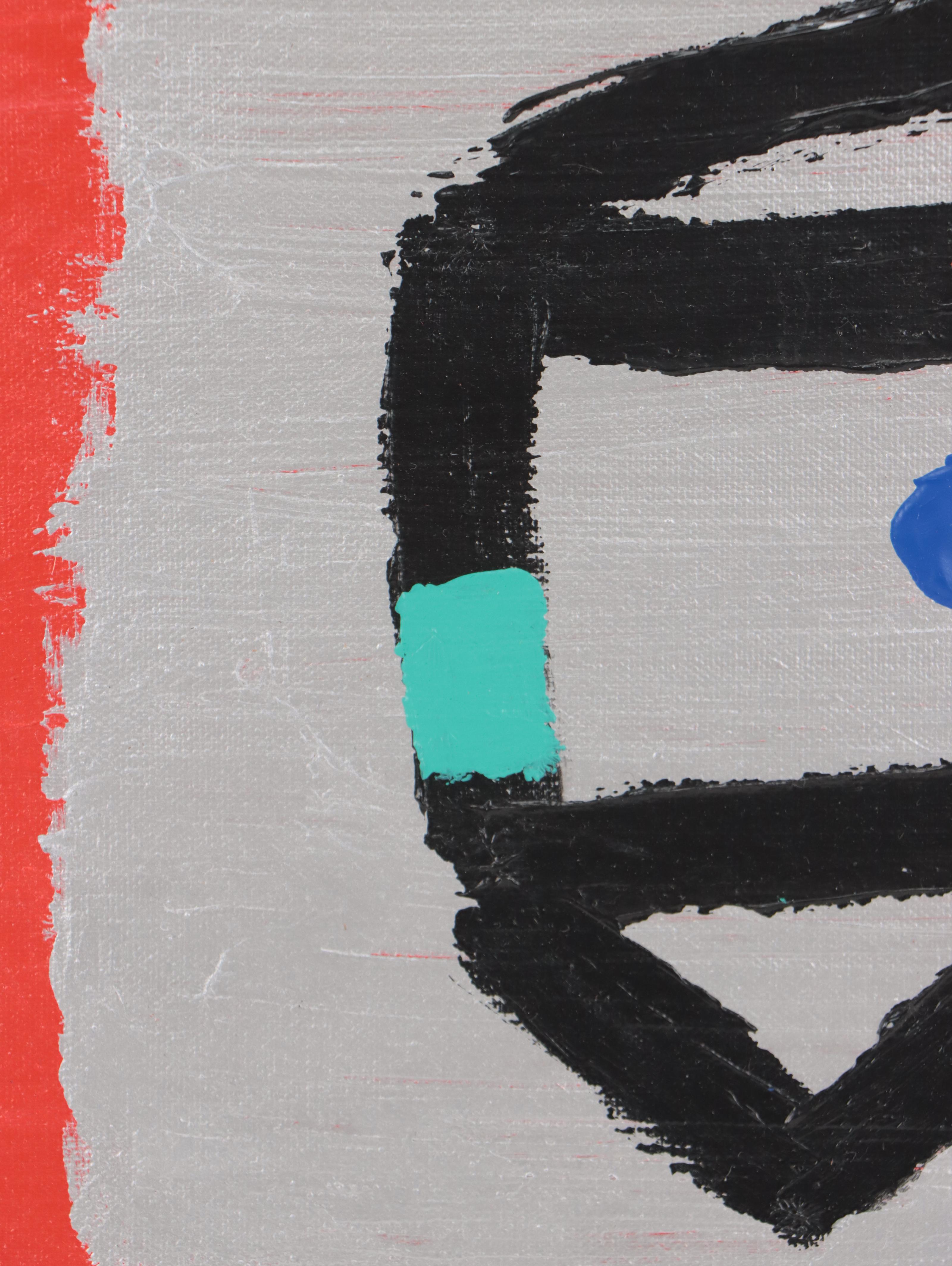 Nicholas Howey Abstract Modernist Oil Painting, 1991 | EBTH