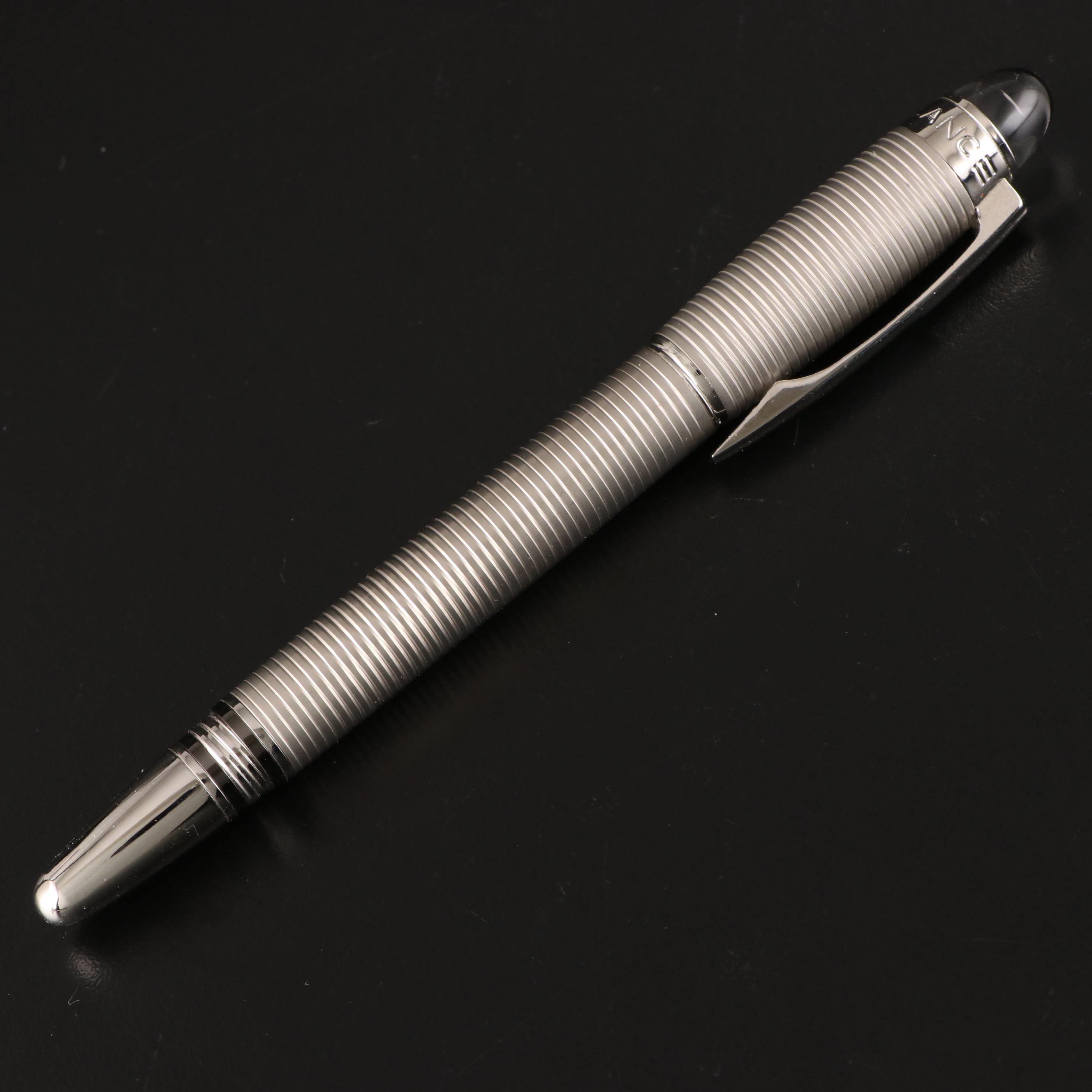 Montblanc "StarWalker" Ribbed Metal Rollerball Pen | EBTH