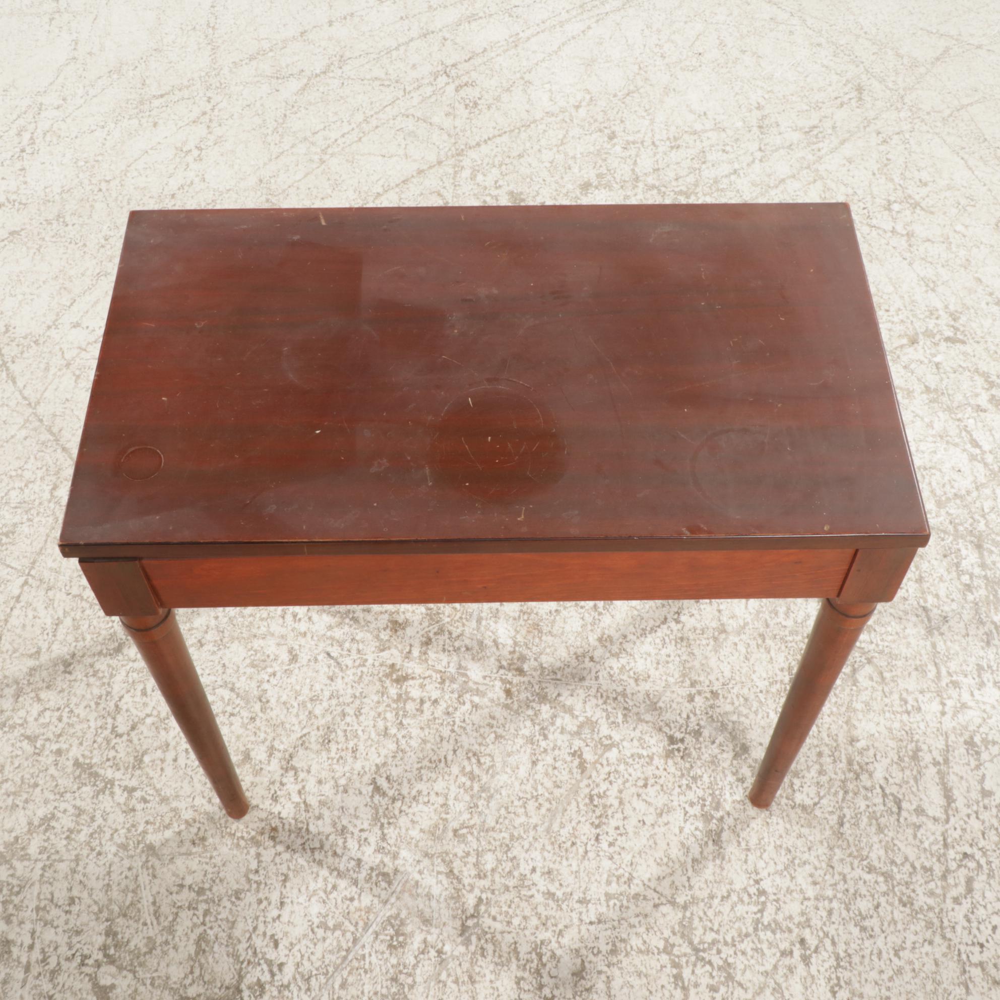 Wooden Hinged-Top Bench | EBTH