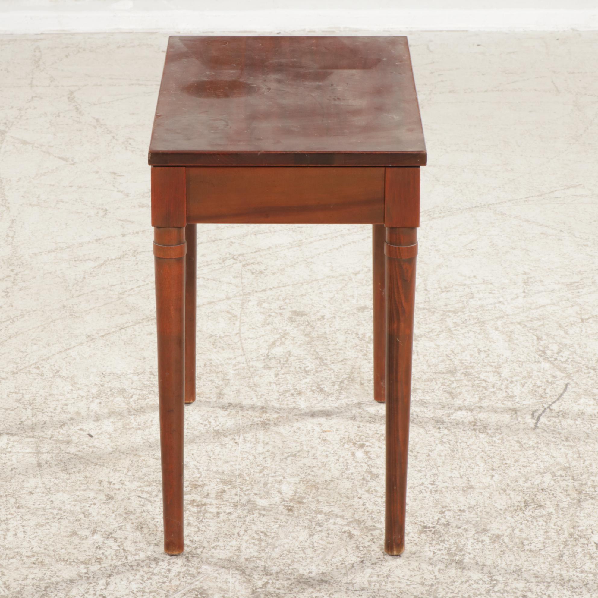 Wooden Hinged-Top Bench | EBTH