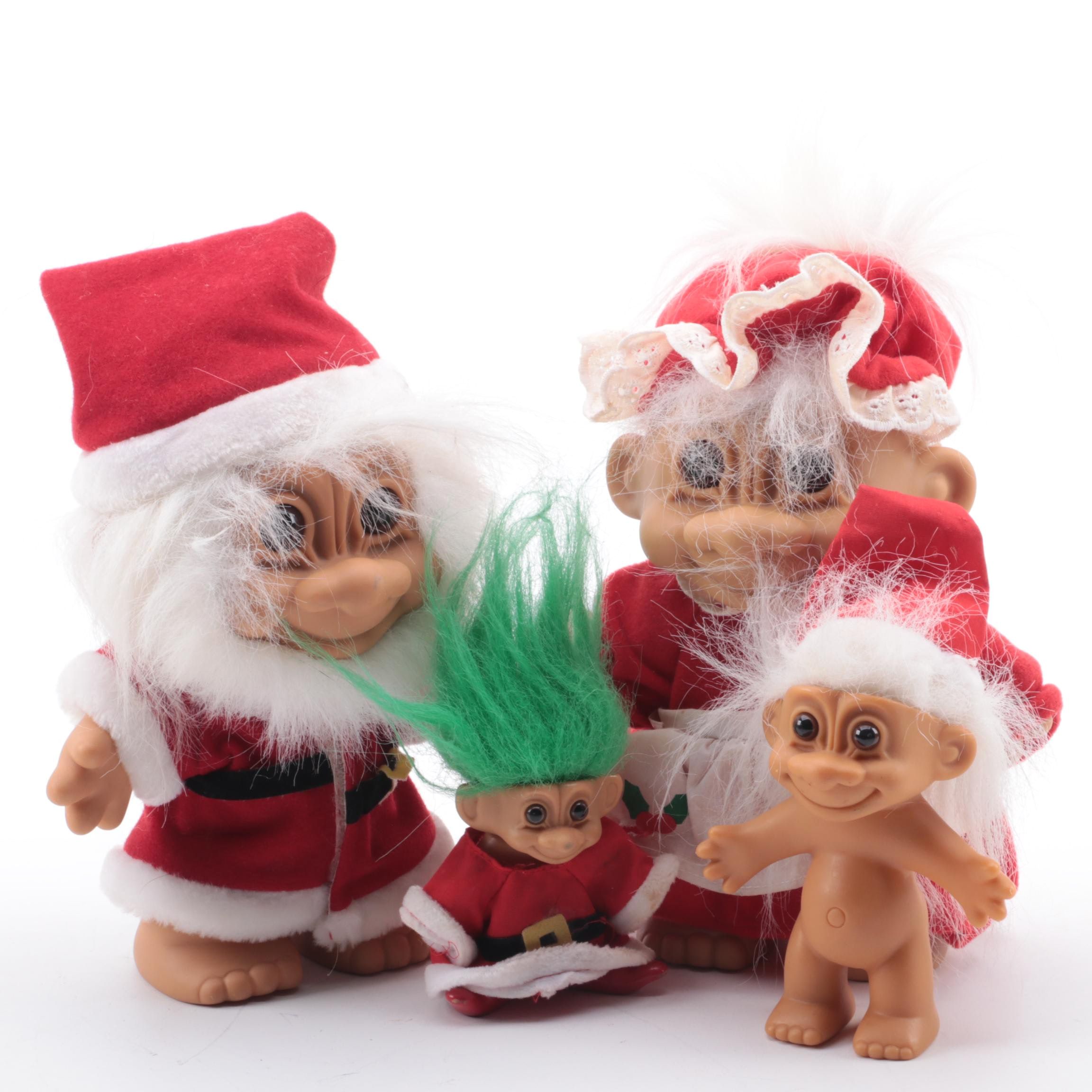 Russ Christmas Troll Doll Collection | EBTH