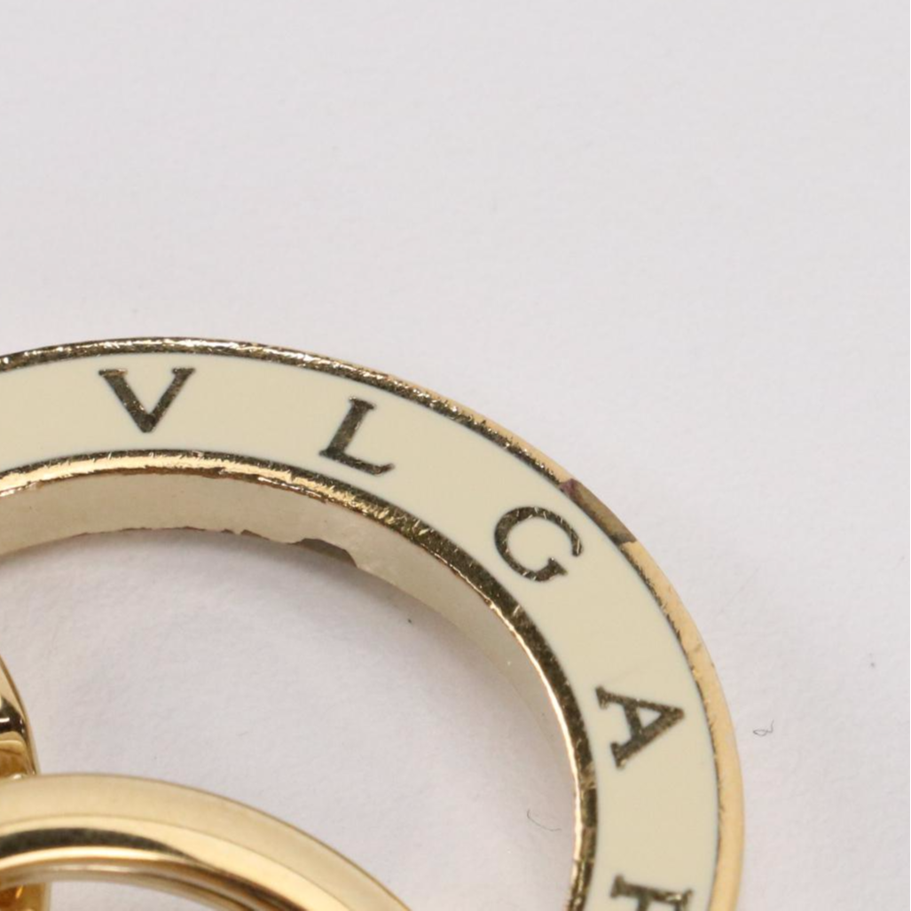 BVLGARI Three-Ring Key Ring with Enamel | EBTH