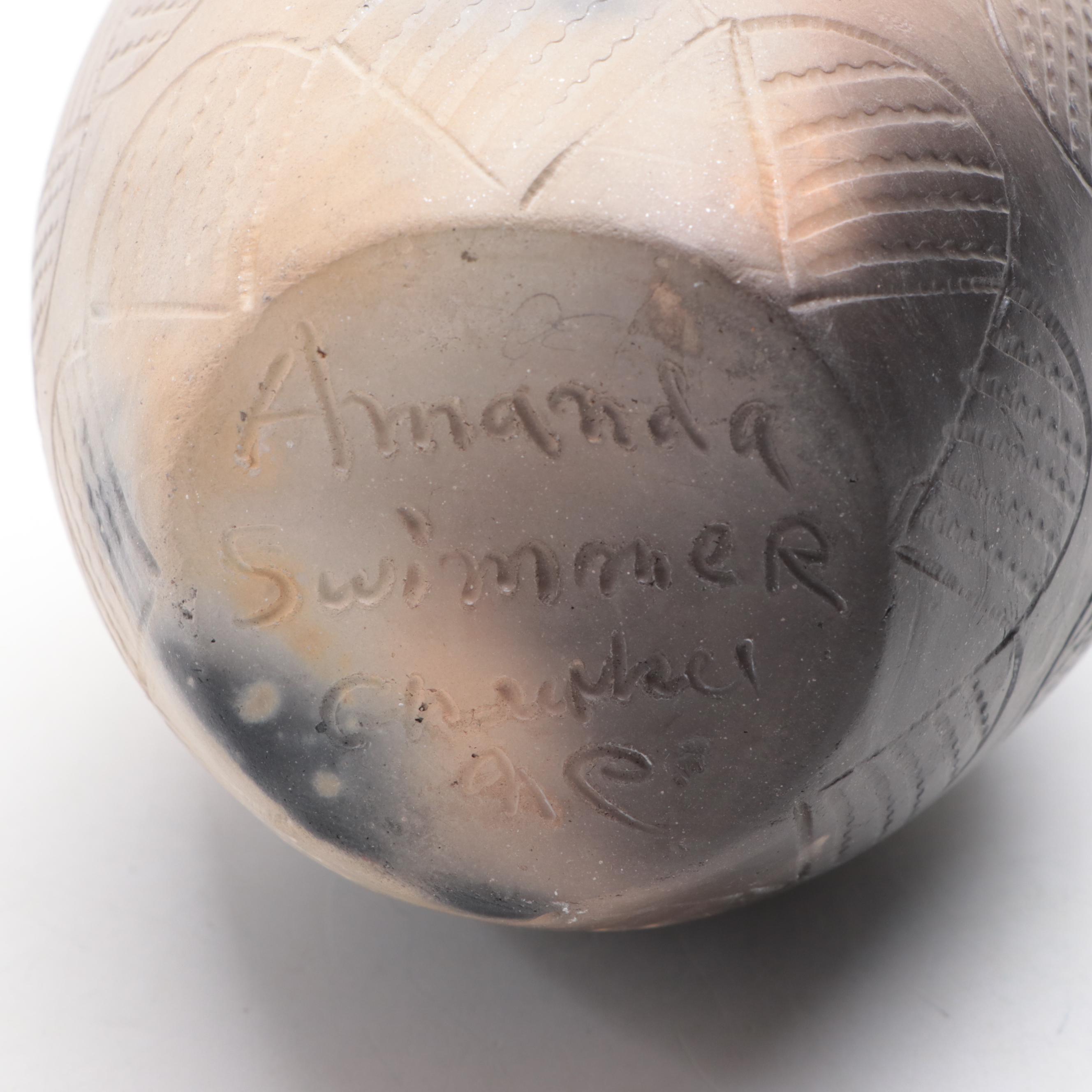 Native American Cherokee Amanda Swimmer Vase and More | EBTH