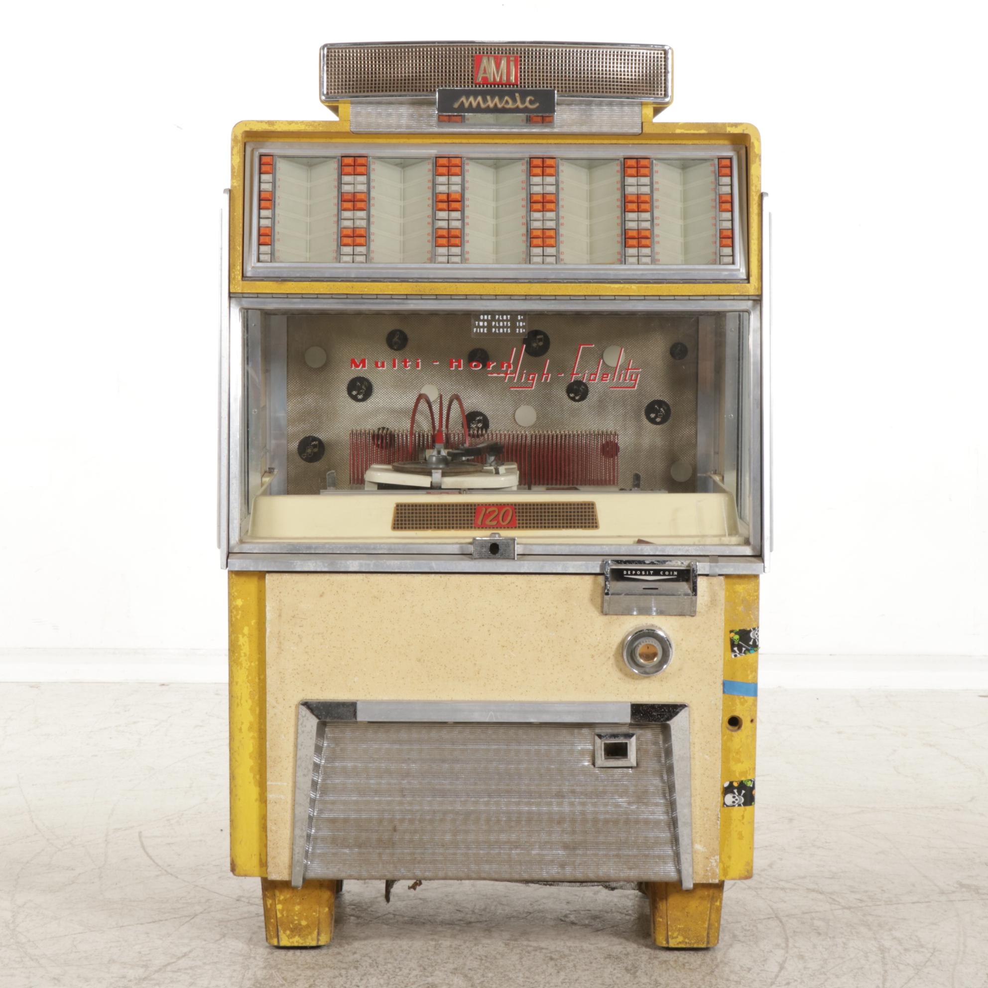 AMI Music Multi-Horn Hi-Fi Jukebox, Mid to Late 20th Century | EBTH