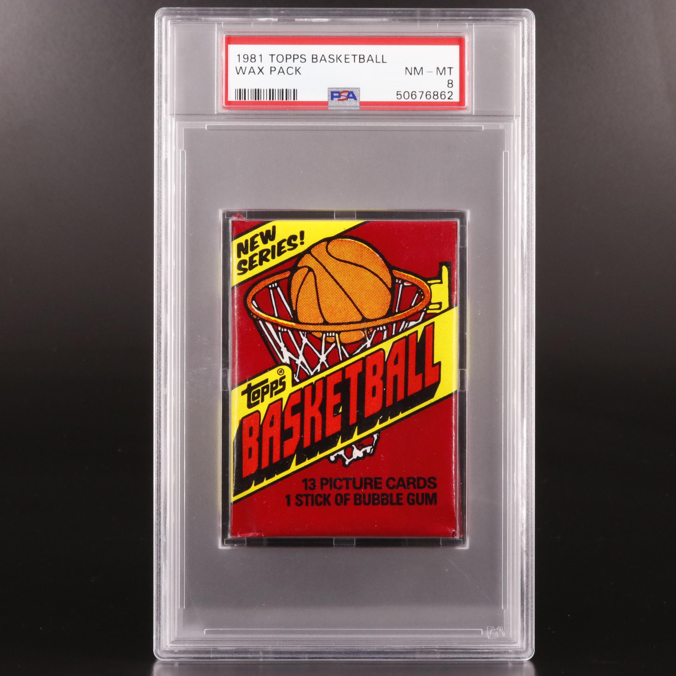 1981 Topps Basketball Wax Pack | EBTH