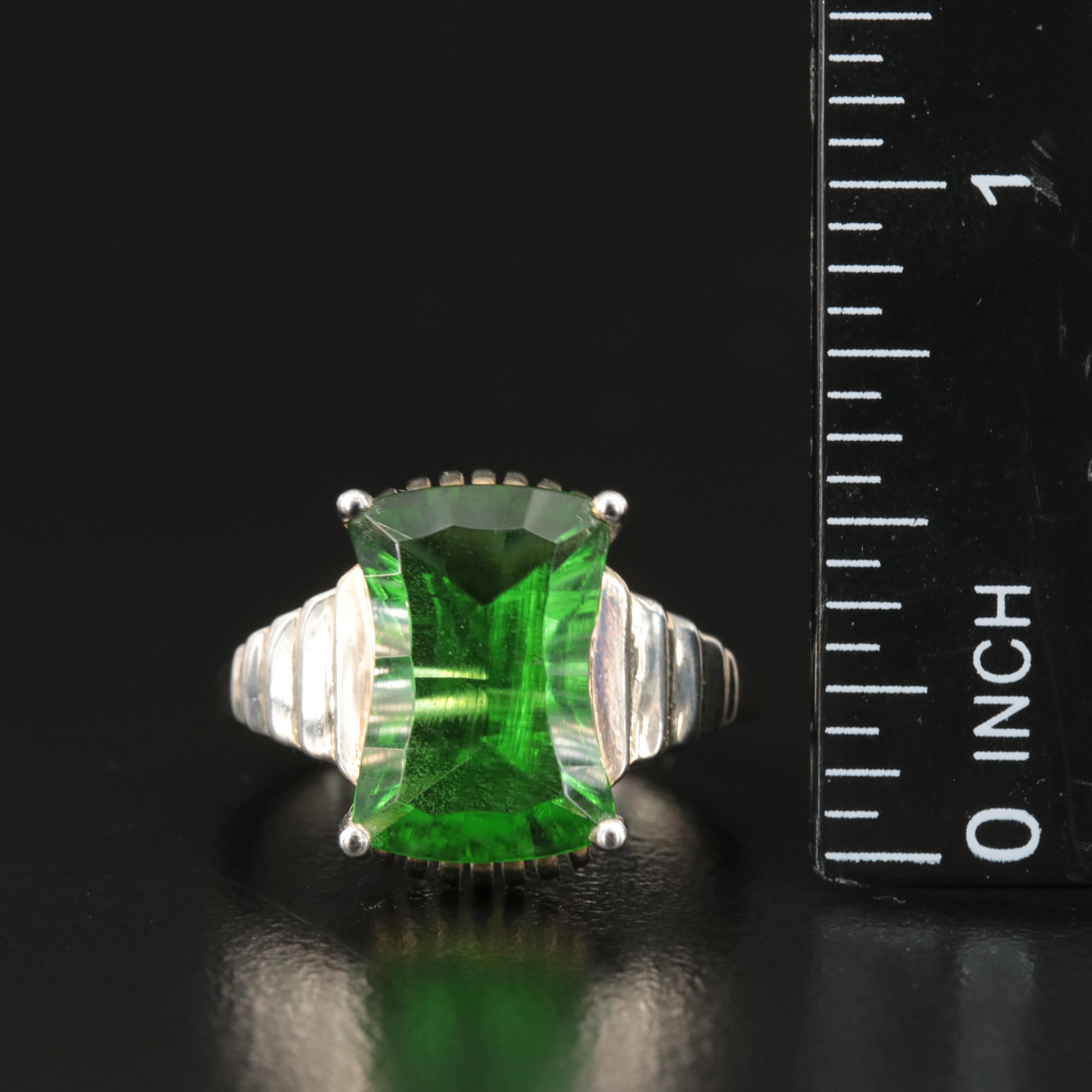 Sterling Rings Including Stauer, Amethysts, Peridot and Cubic Zirconia ...