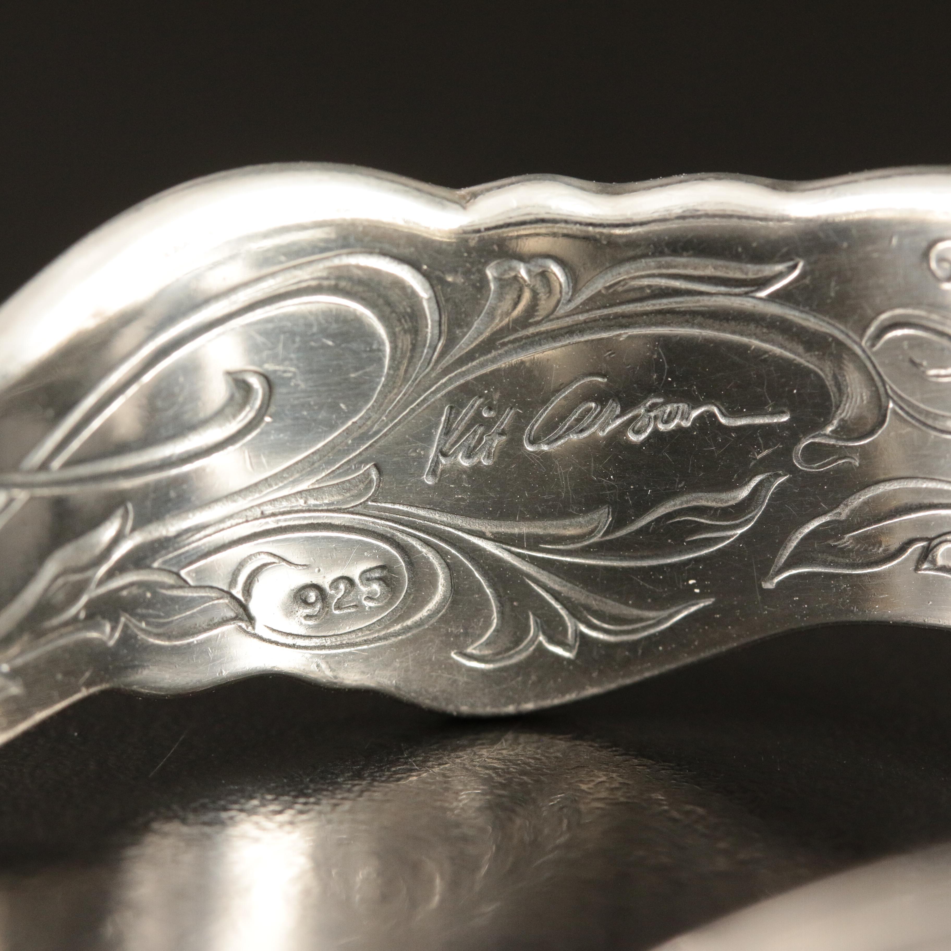 Kit Carson Sterling Cuff | EBTH