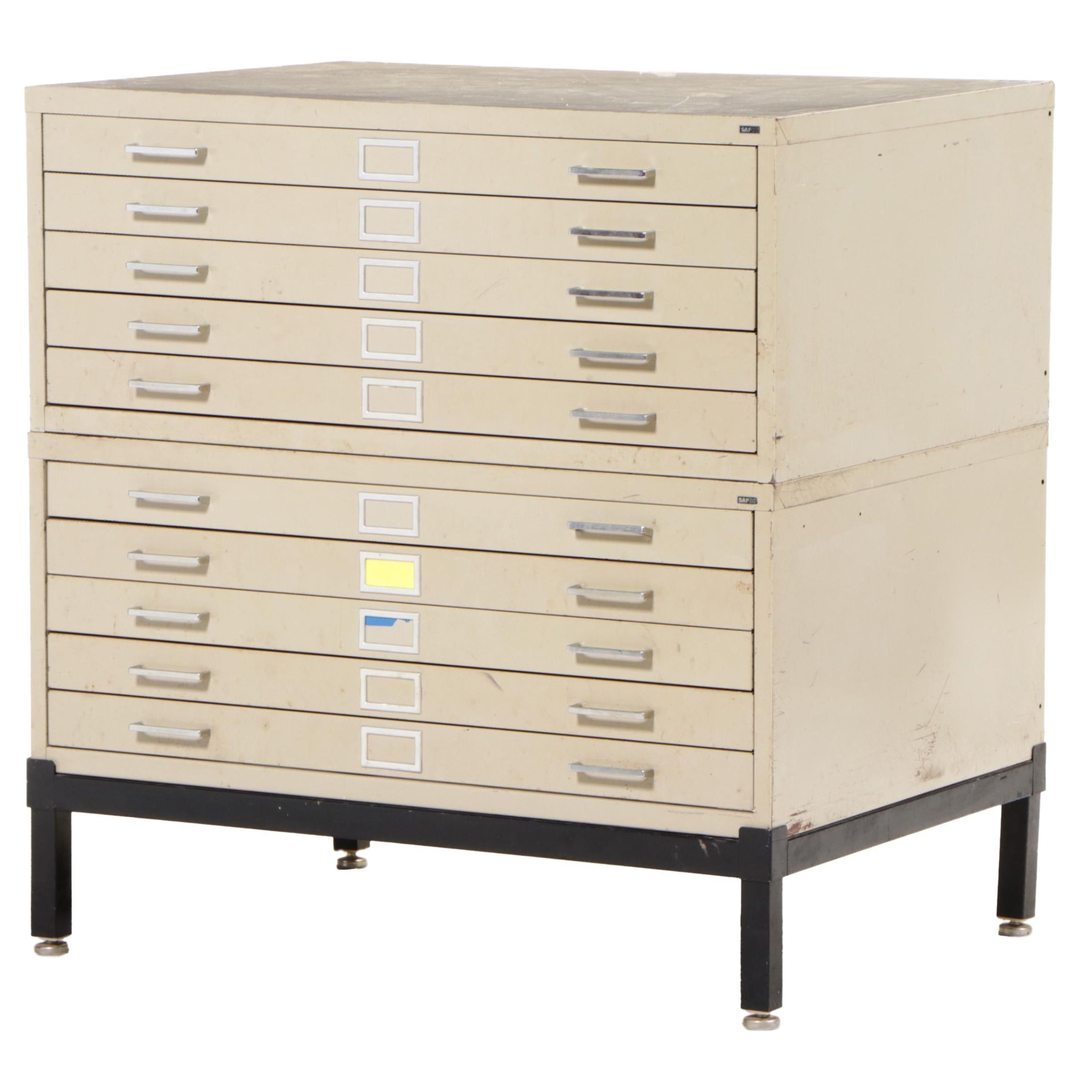 SAFCO Flat File Cabinets on Stand | EBTH