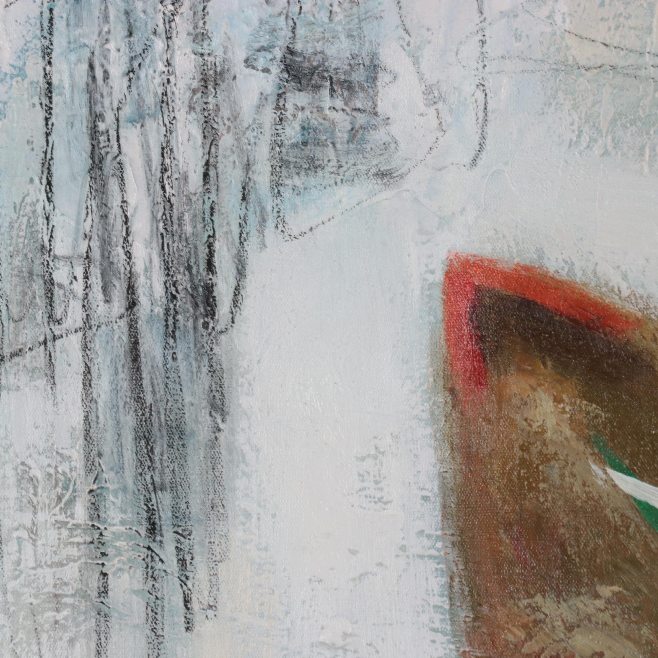 Non-Objective Abstract Oil Painting, 21st Century | EBTH