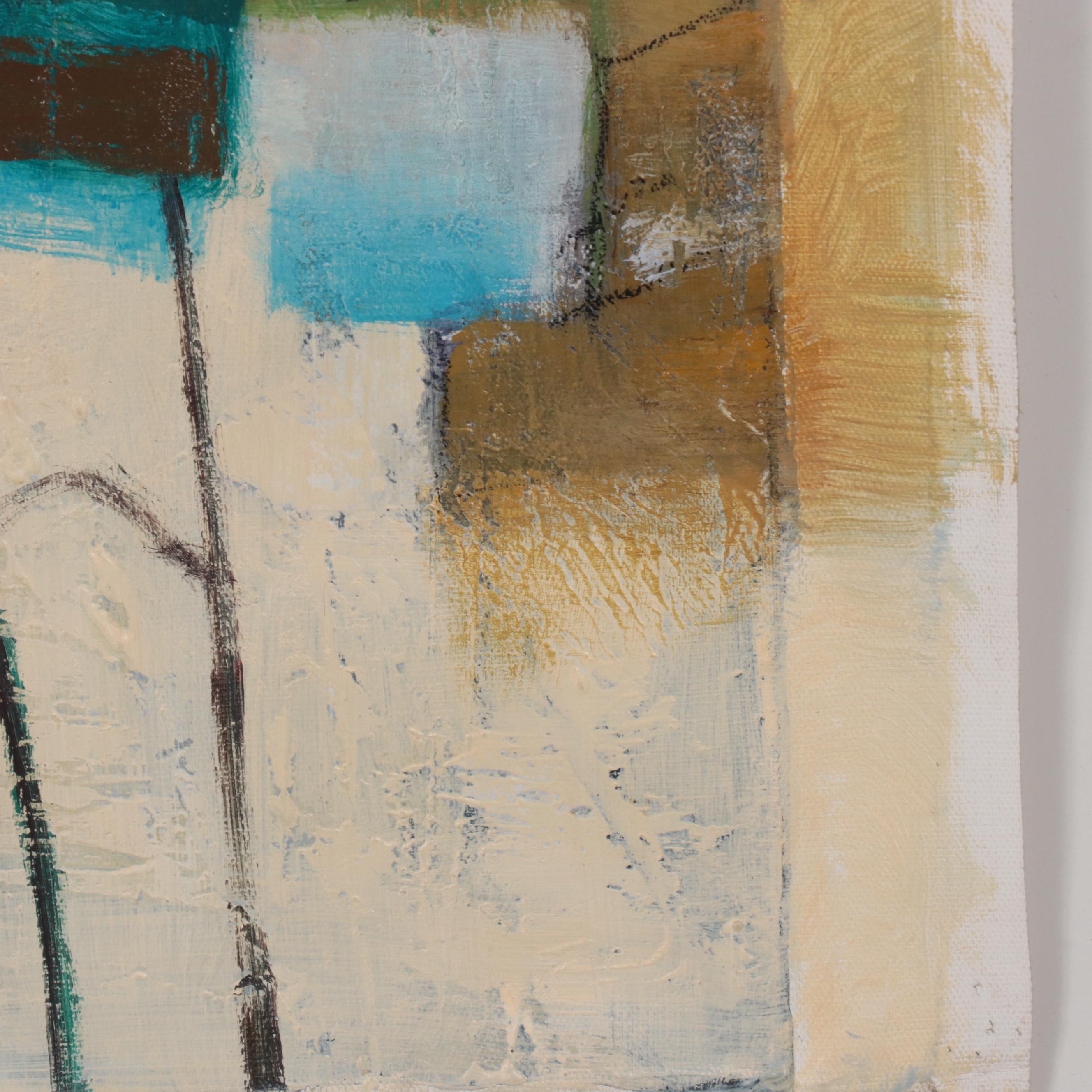 Non-Objective Abstract Oil Painting, 21st Century | EBTH