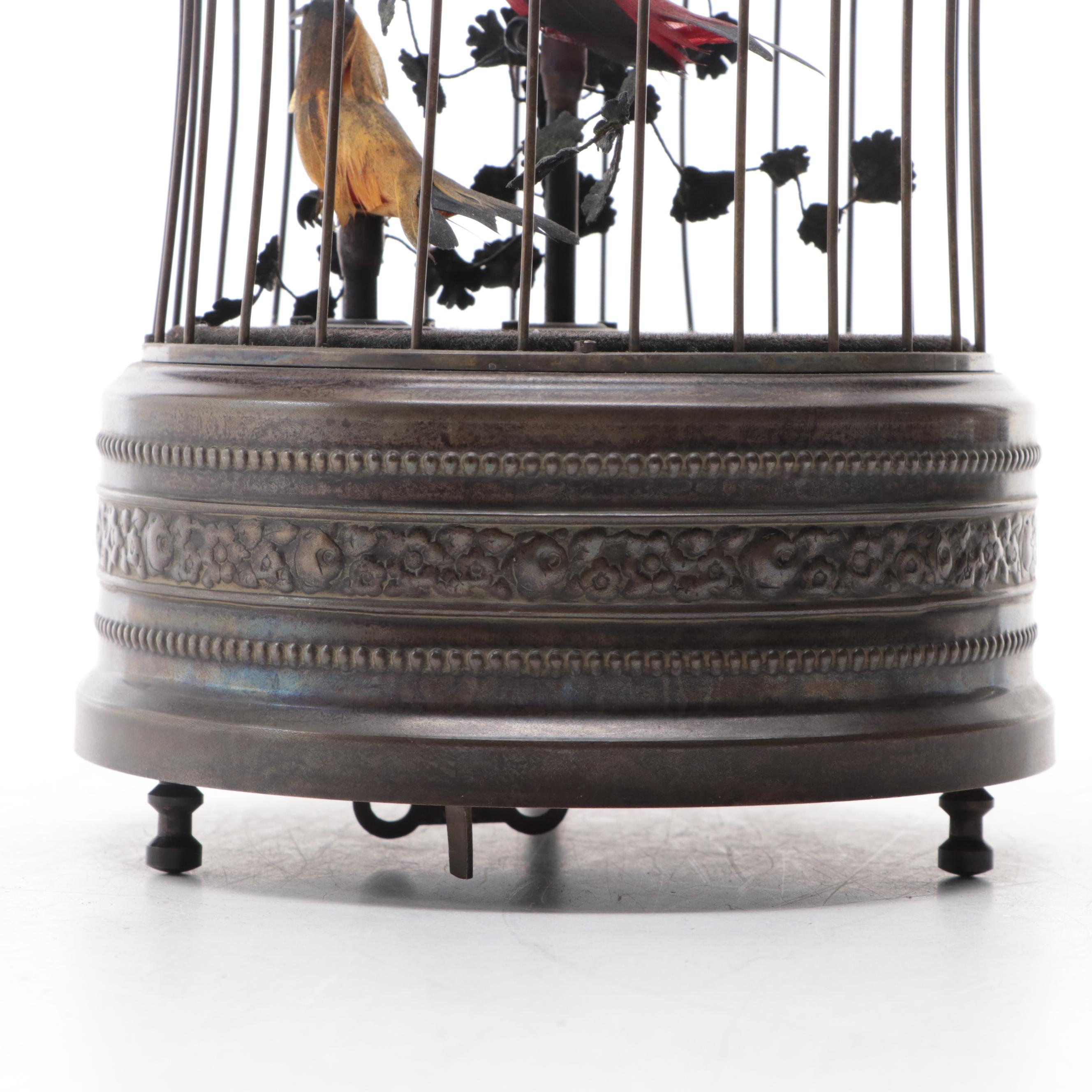 Singing Bird Cage Automaton, Early to Mid 20th Century | EBTH