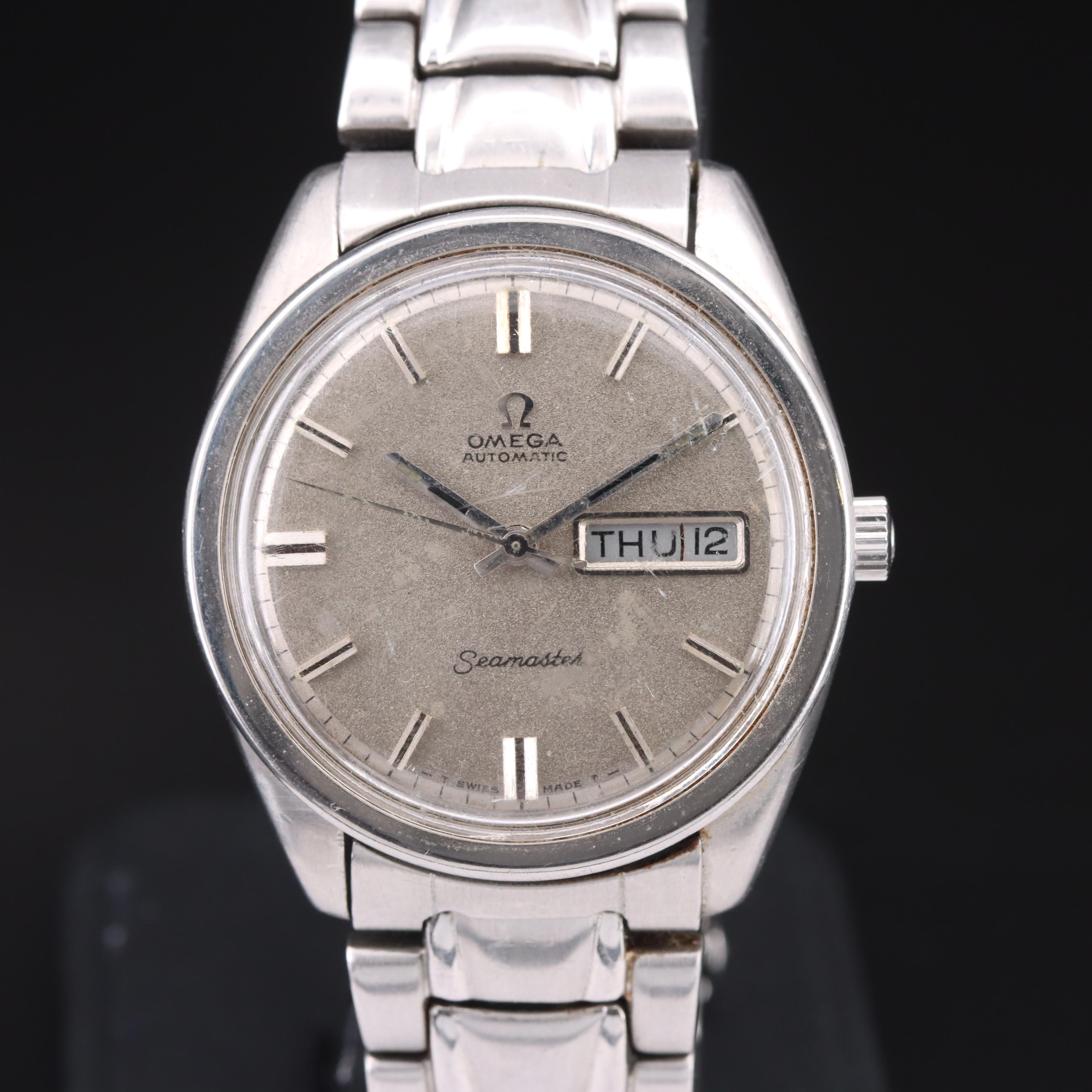 1969 Omega Seamaster Day-Date Automatic Wristwatch | EBTH