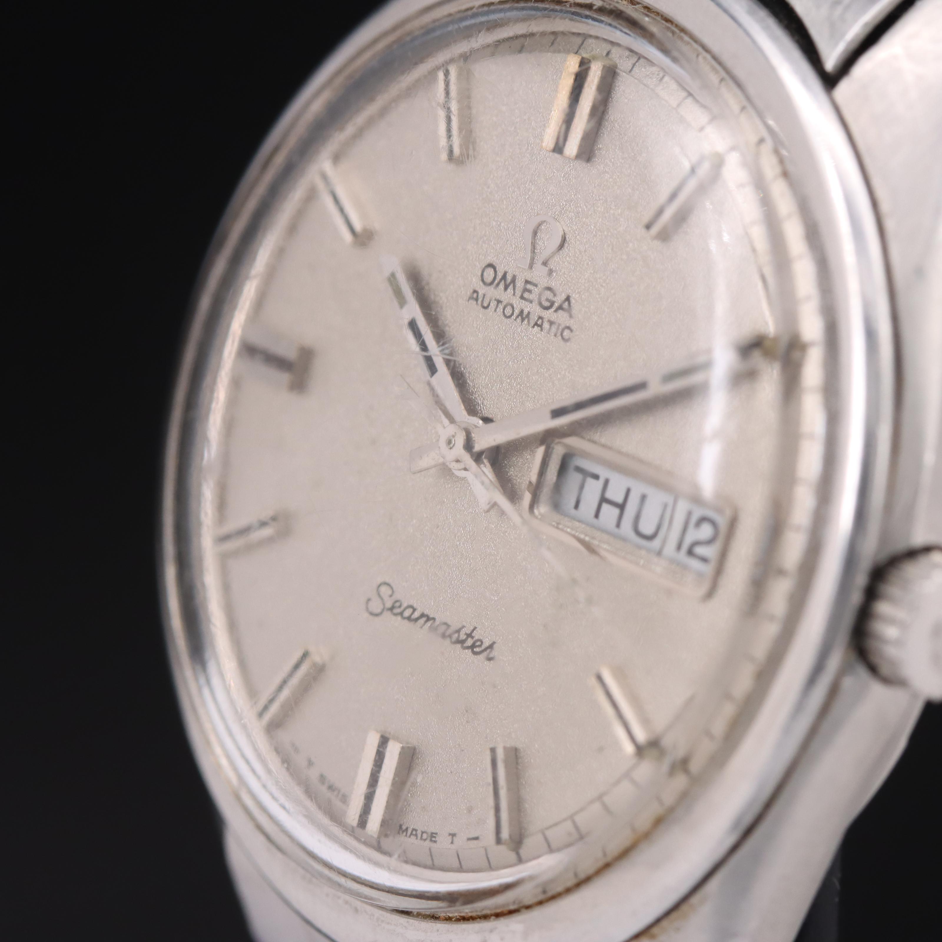1969 Omega Seamaster Day-Date Automatic Wristwatch | EBTH