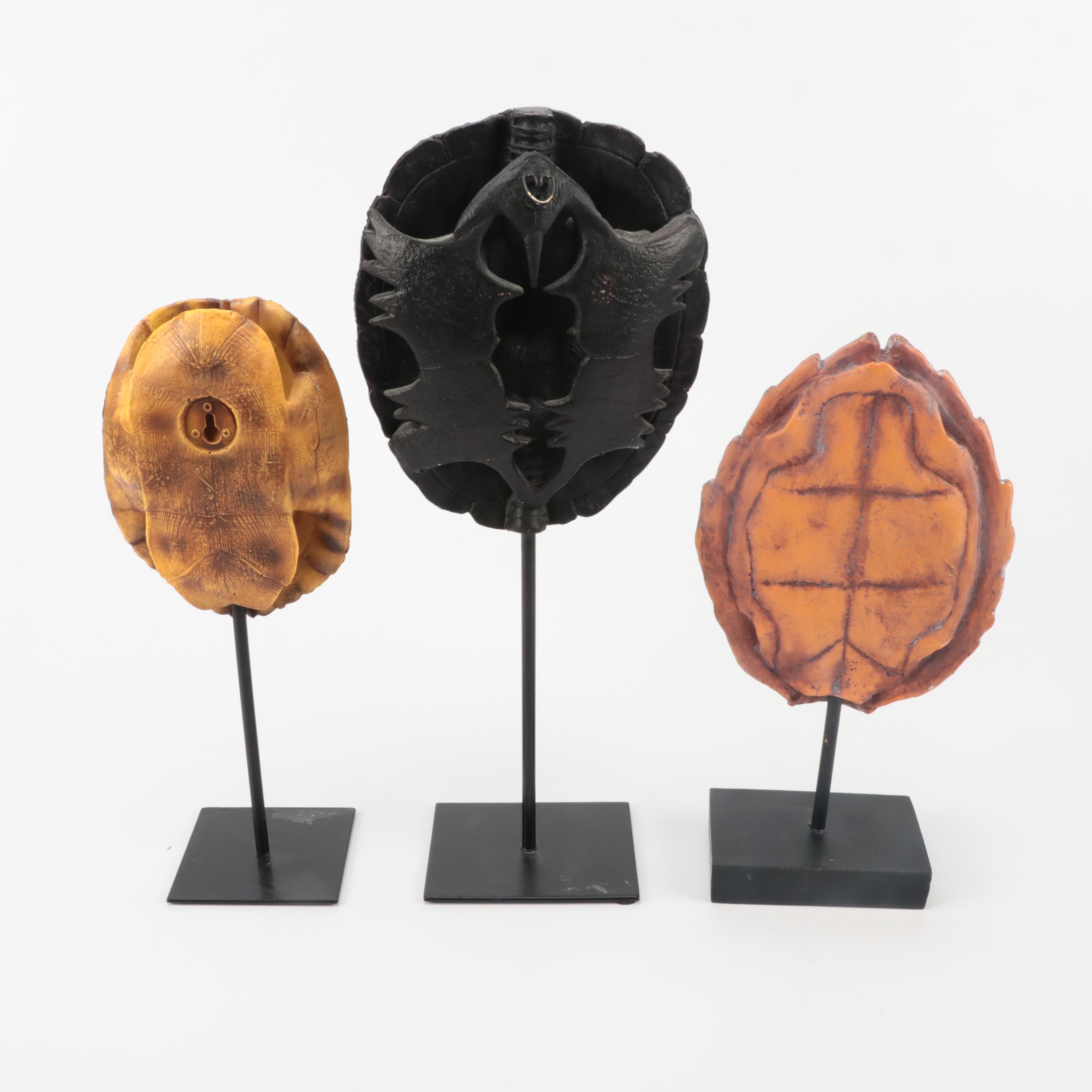 Restoration Hardware Resin Decorative Turtle Shells | EBTH