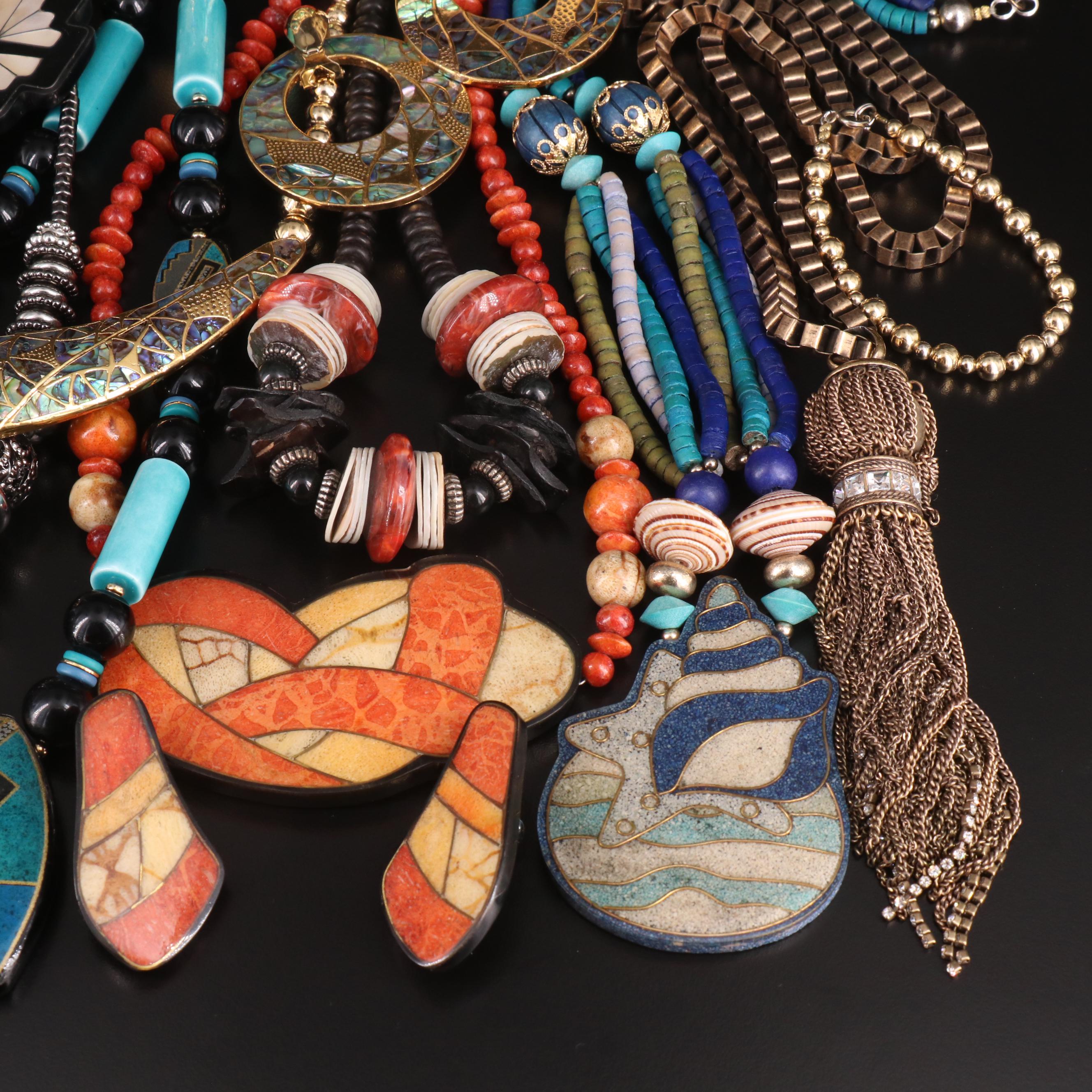 Karla Jordan, Abalone and Shell Featured in Jewelry Selection | EBTH