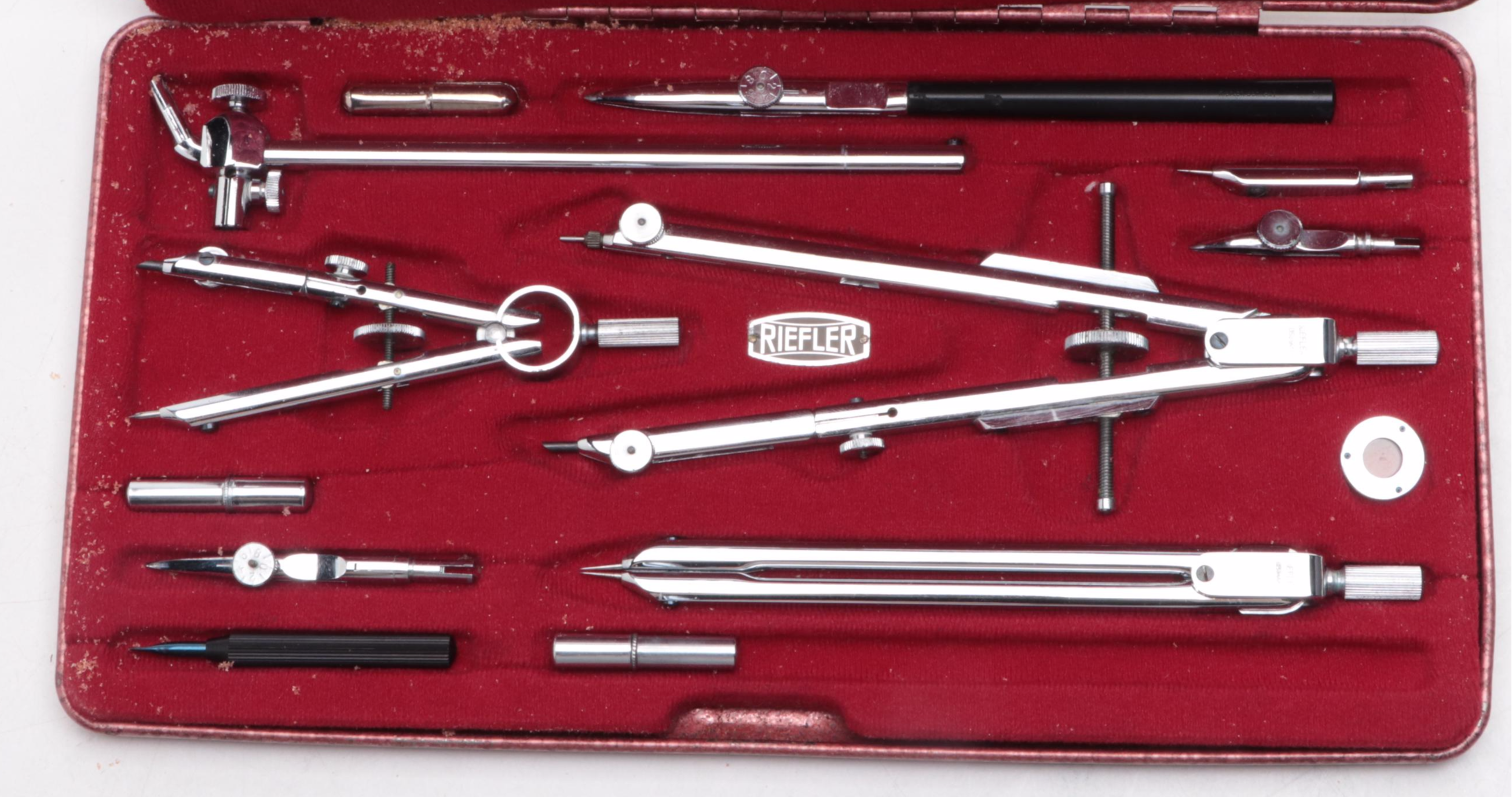 Riefler German Drafting Set with Case, Mid-20th Century | EBTH
