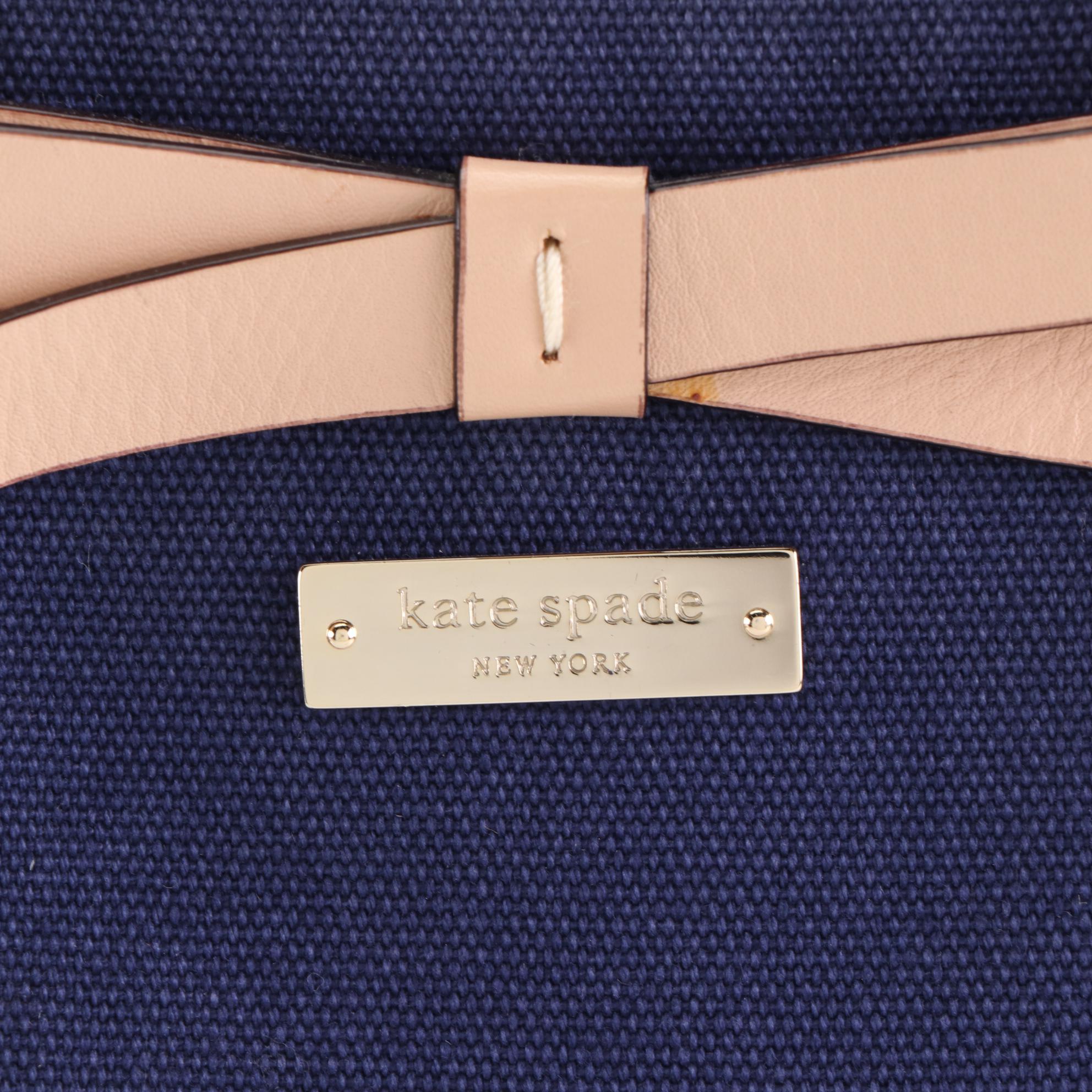 Kate Spade Capri Espadrille Maise Two-Way Bag in Canvas and Leather | EBTH