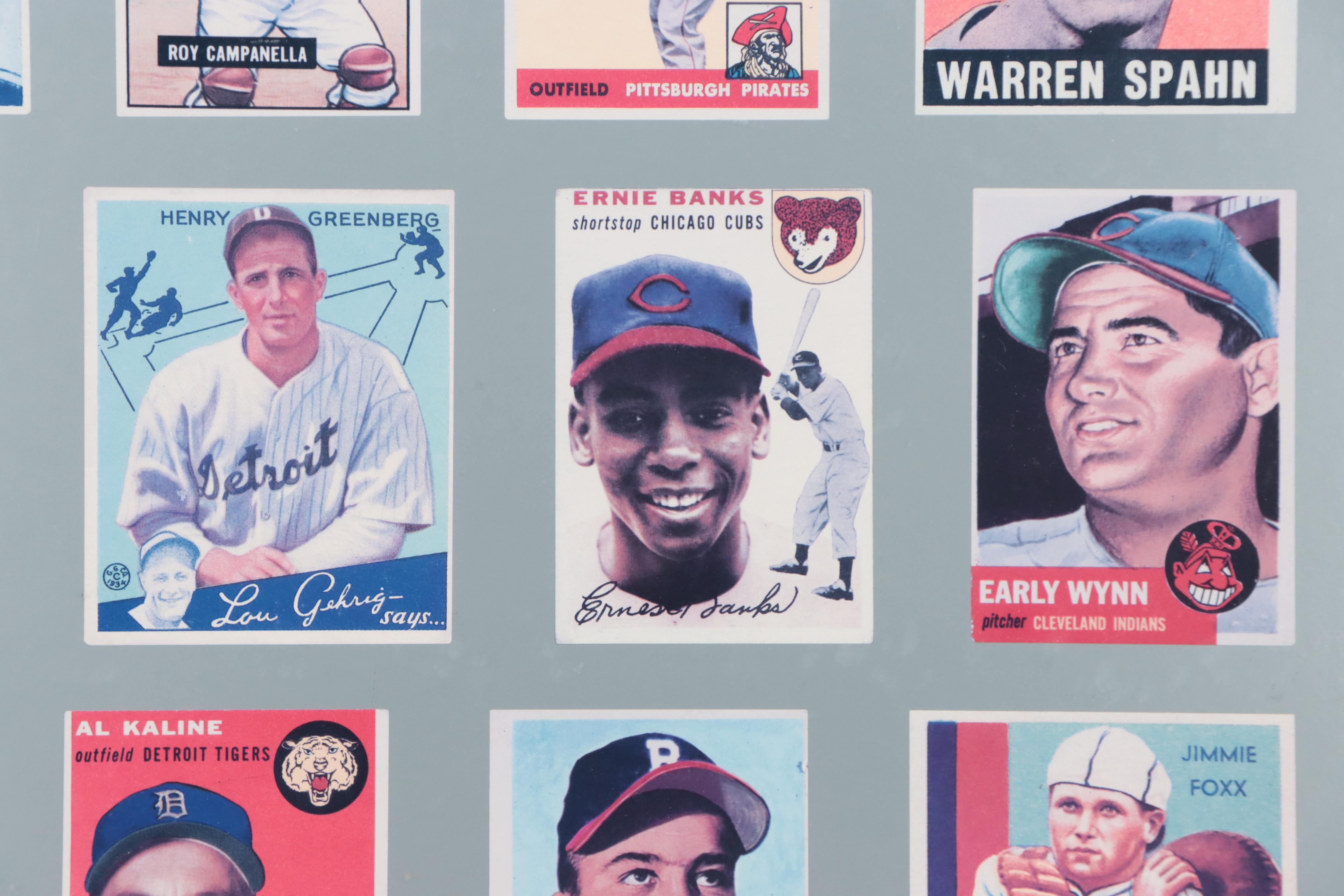 Metropolitan Museum of Art "Legends of Baseball" Card Posters | EBTH