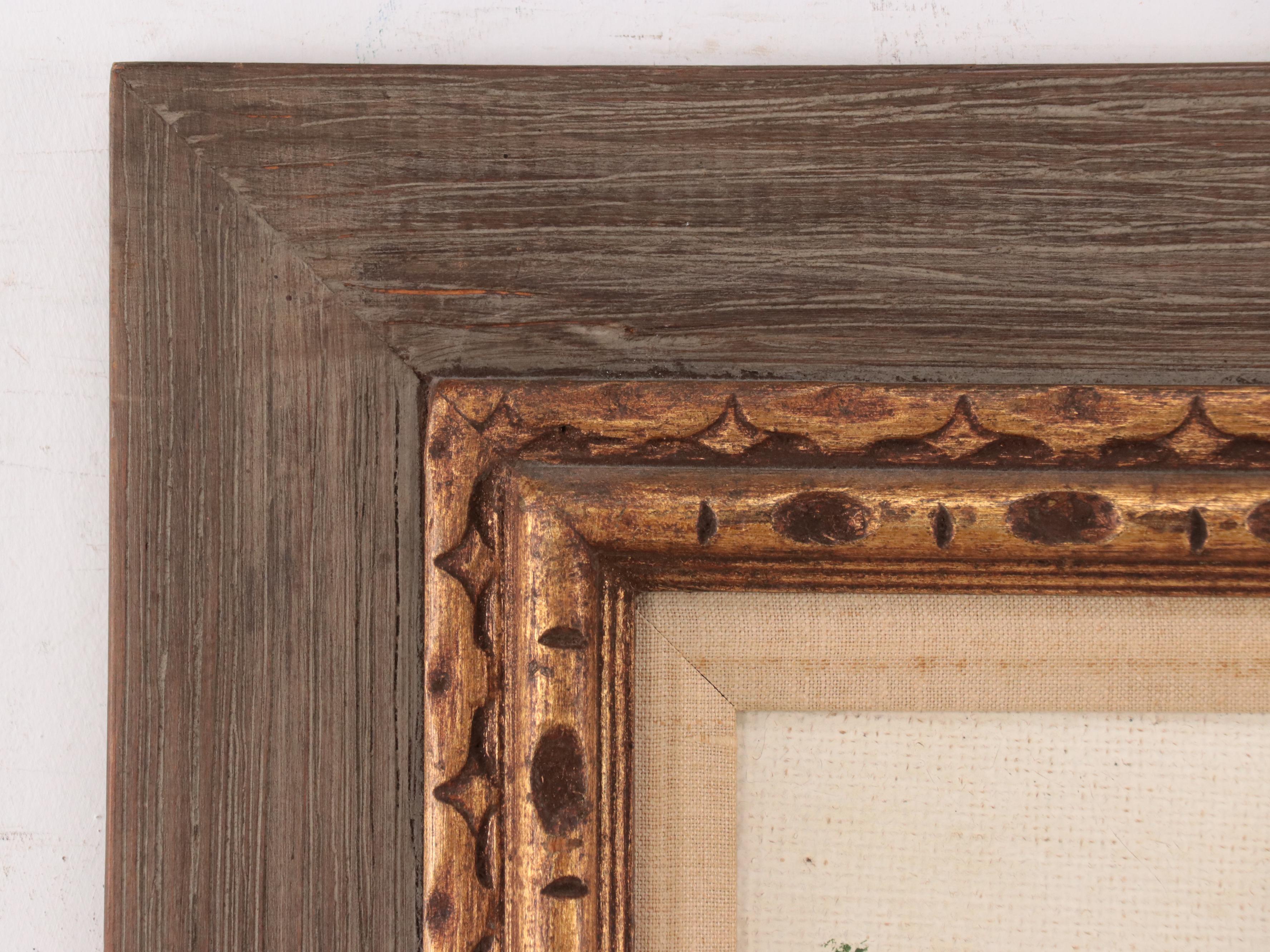 Fritz Ketz Oil Painting of Figures in Cityscape | EBTH