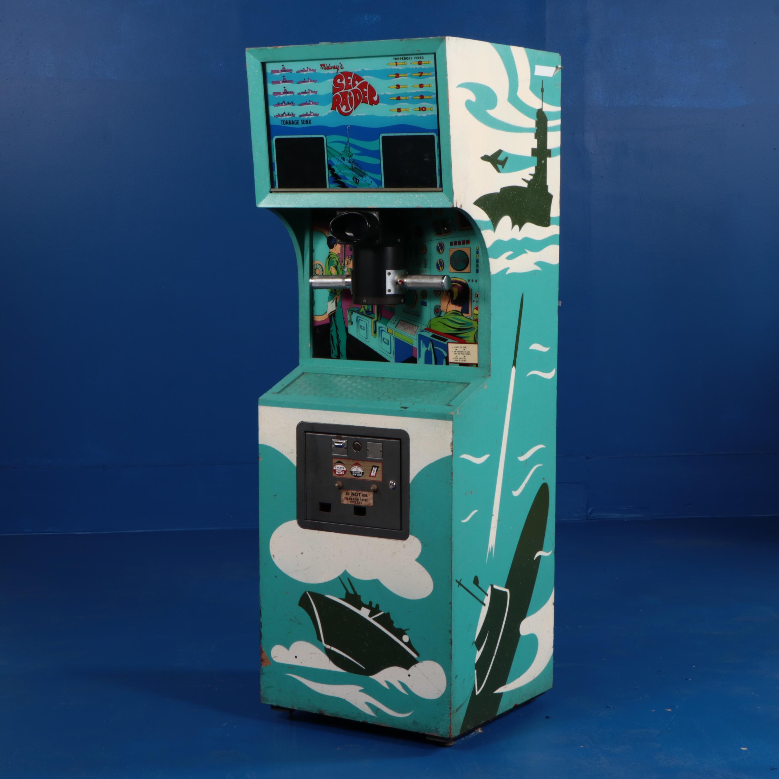 Midway Mfg Co. Sea Raider Submarine Arcade Game | EBTH
