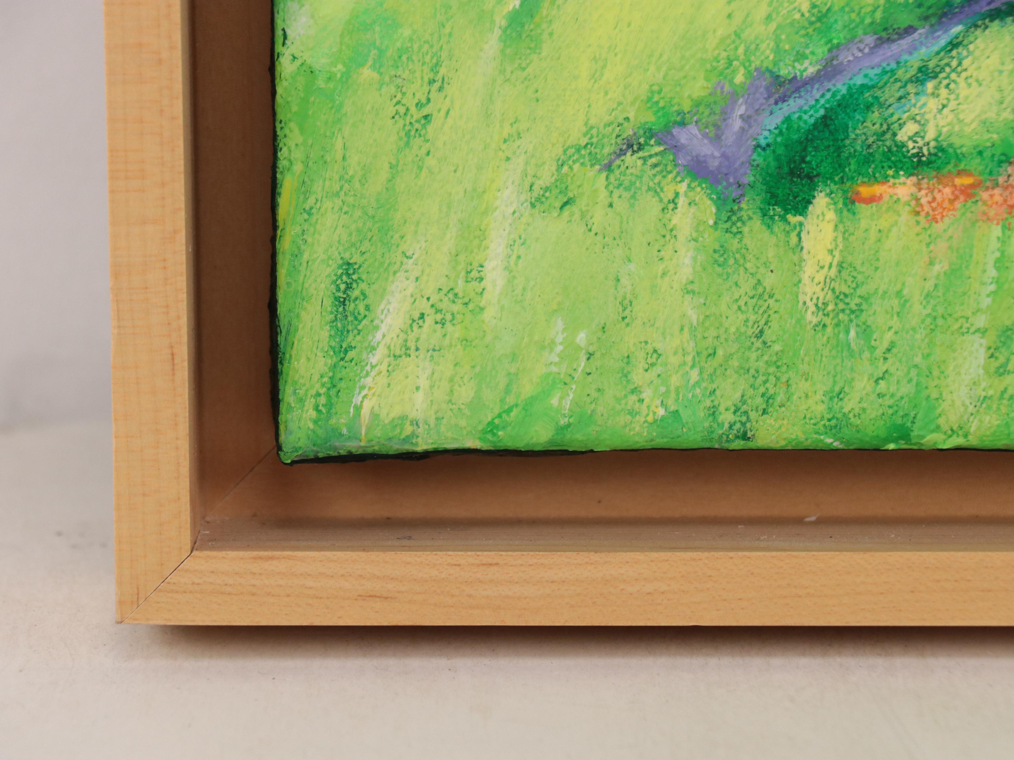 Elsie Kay Harris Acrylic Painting "Blue Spruce Sunrise," 21st Century ...