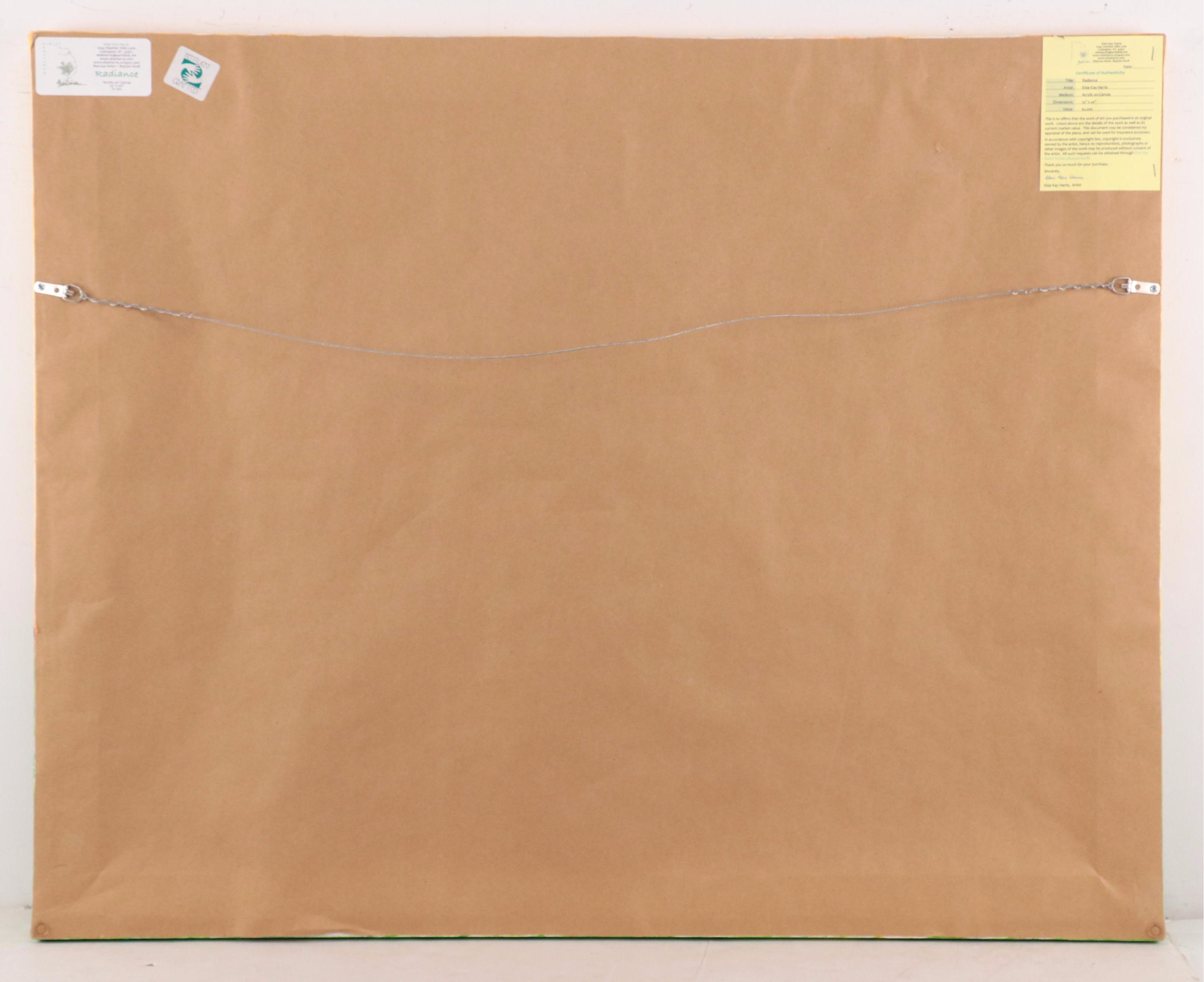 Elsie Kay Harris Acrylic Painting "Radiance," 21st Century | EBTH