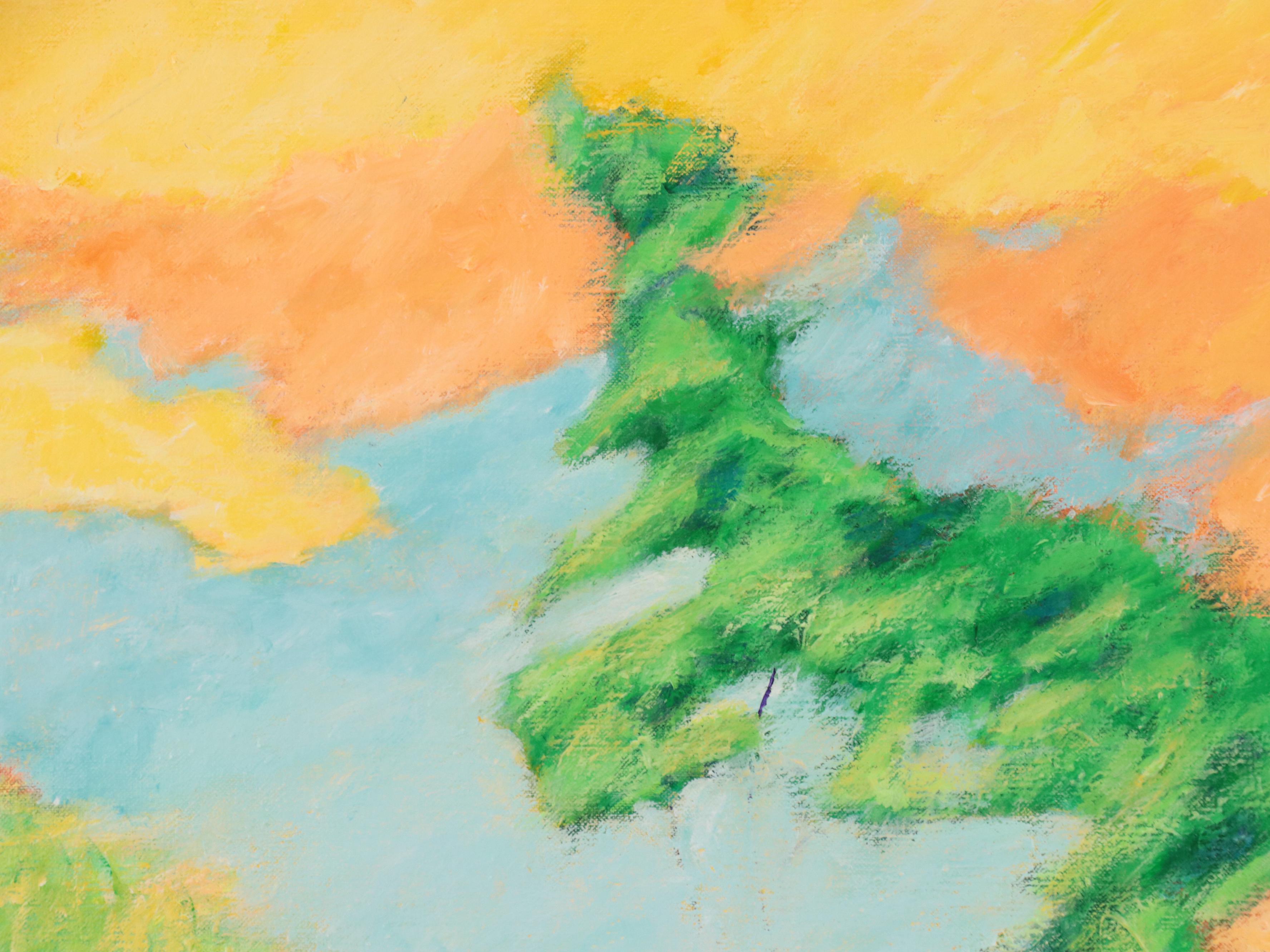 Elsie Kay Harris Acrylic Painting "Morning Sunglow," 21st Century | EBTH