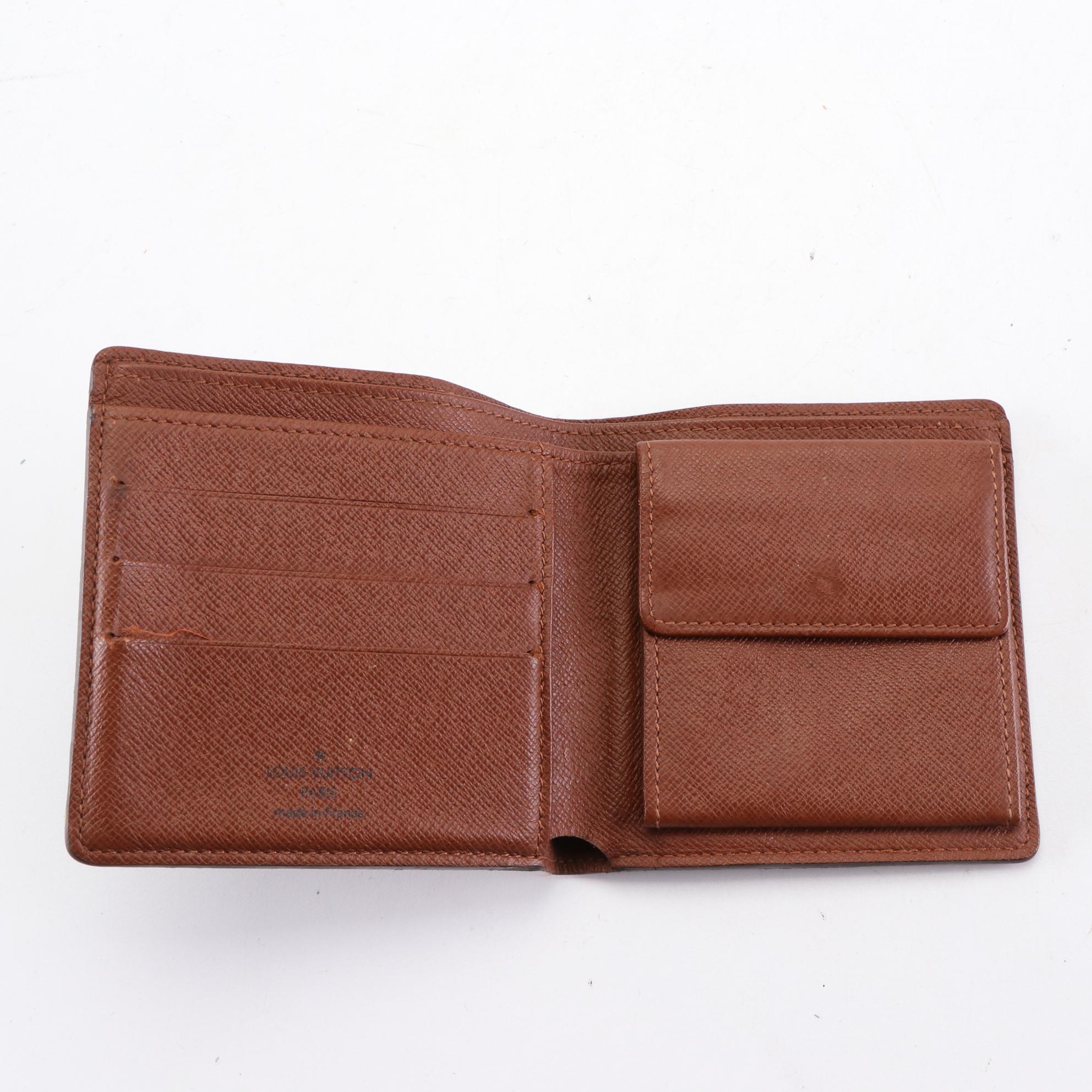 Louis Vuitton Bifold Wallet in Monogram Canvas | EBTH