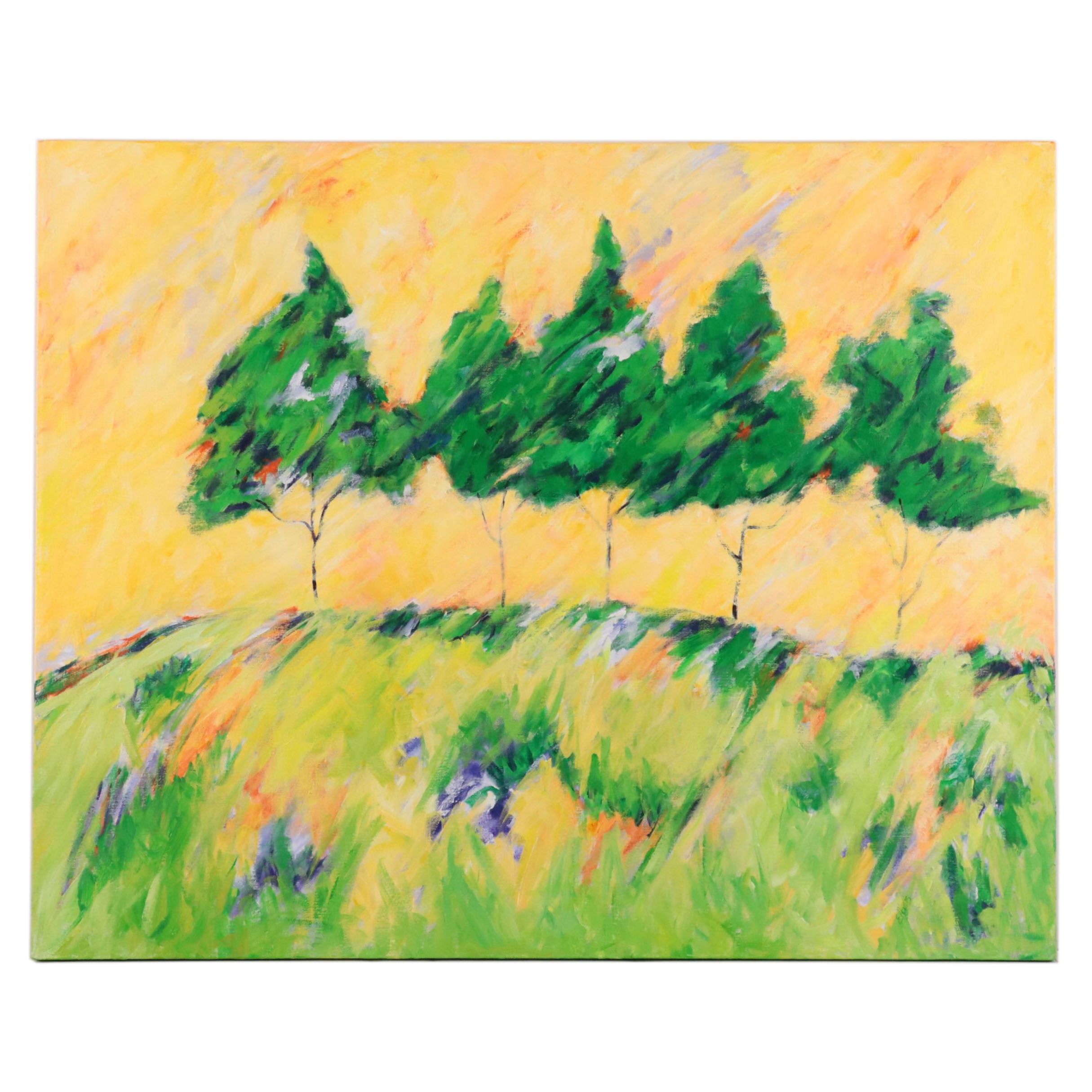 Elsie Kay Harris Acrylic Painting "Radiance," 21st Century | EBTH