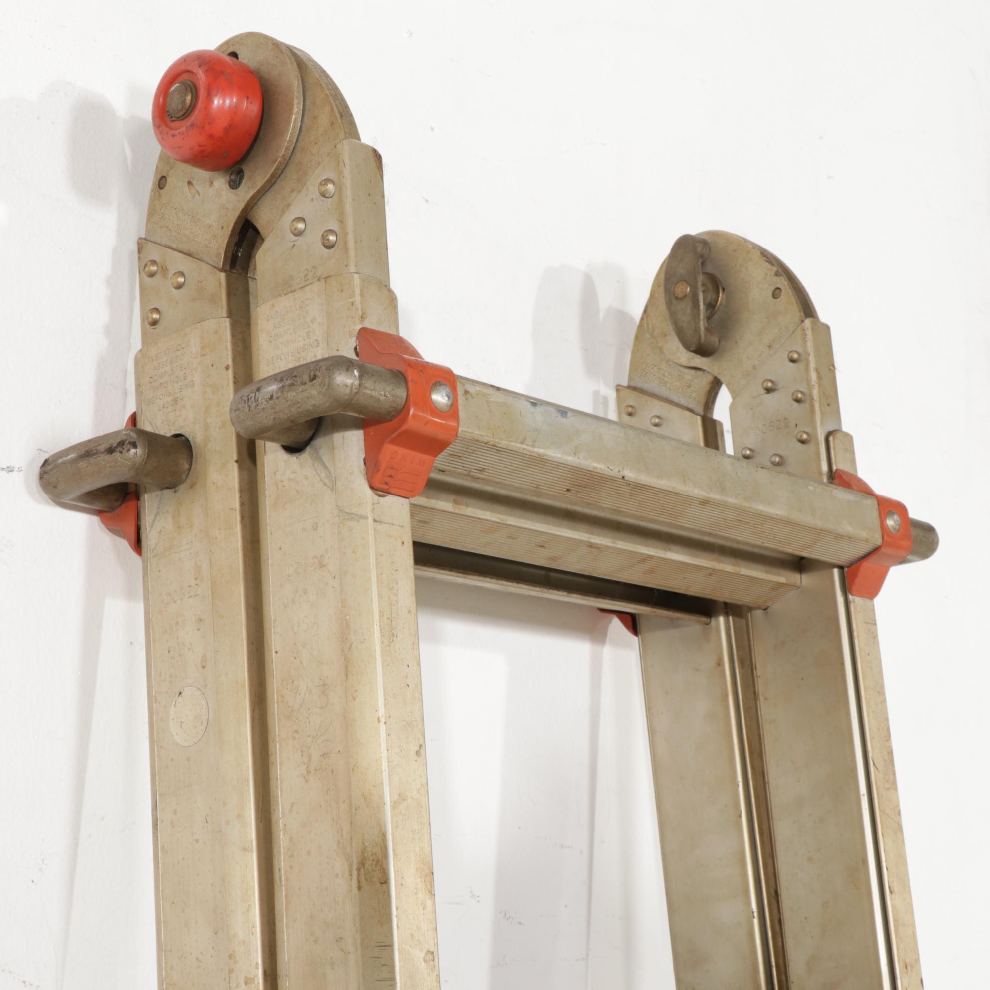 Werner Platform Ladder, Little Giant Step Ladder, and Mighty Multi ...