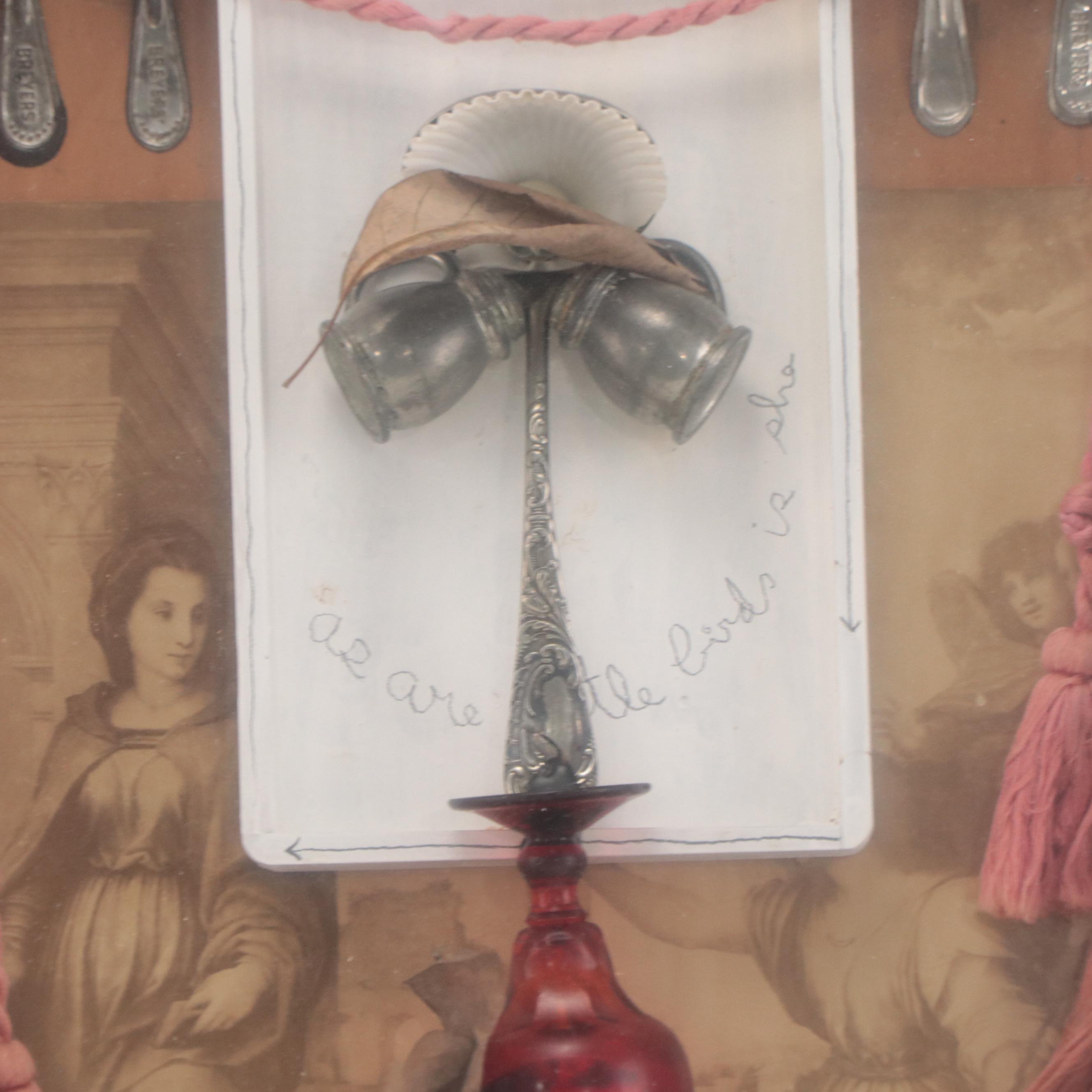 Elmer Ruff Mixed Media Assemblage Diorama "Goblet," 1962 | EBTH