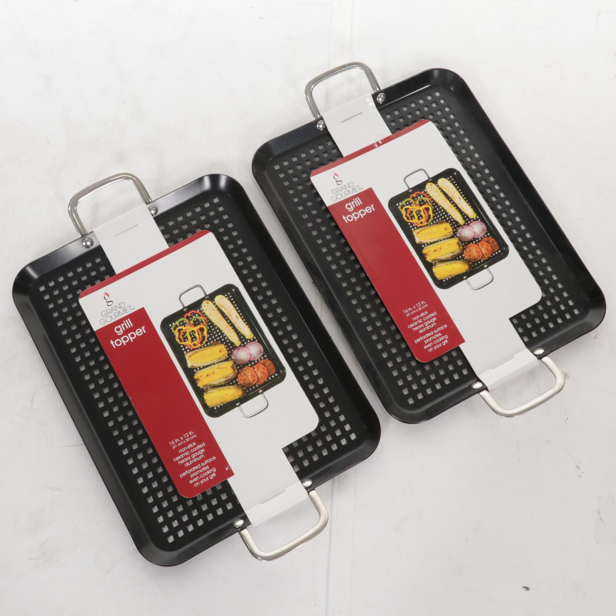 Grand Gourmet Grill Topper and Other Gill Accessories | EBTH