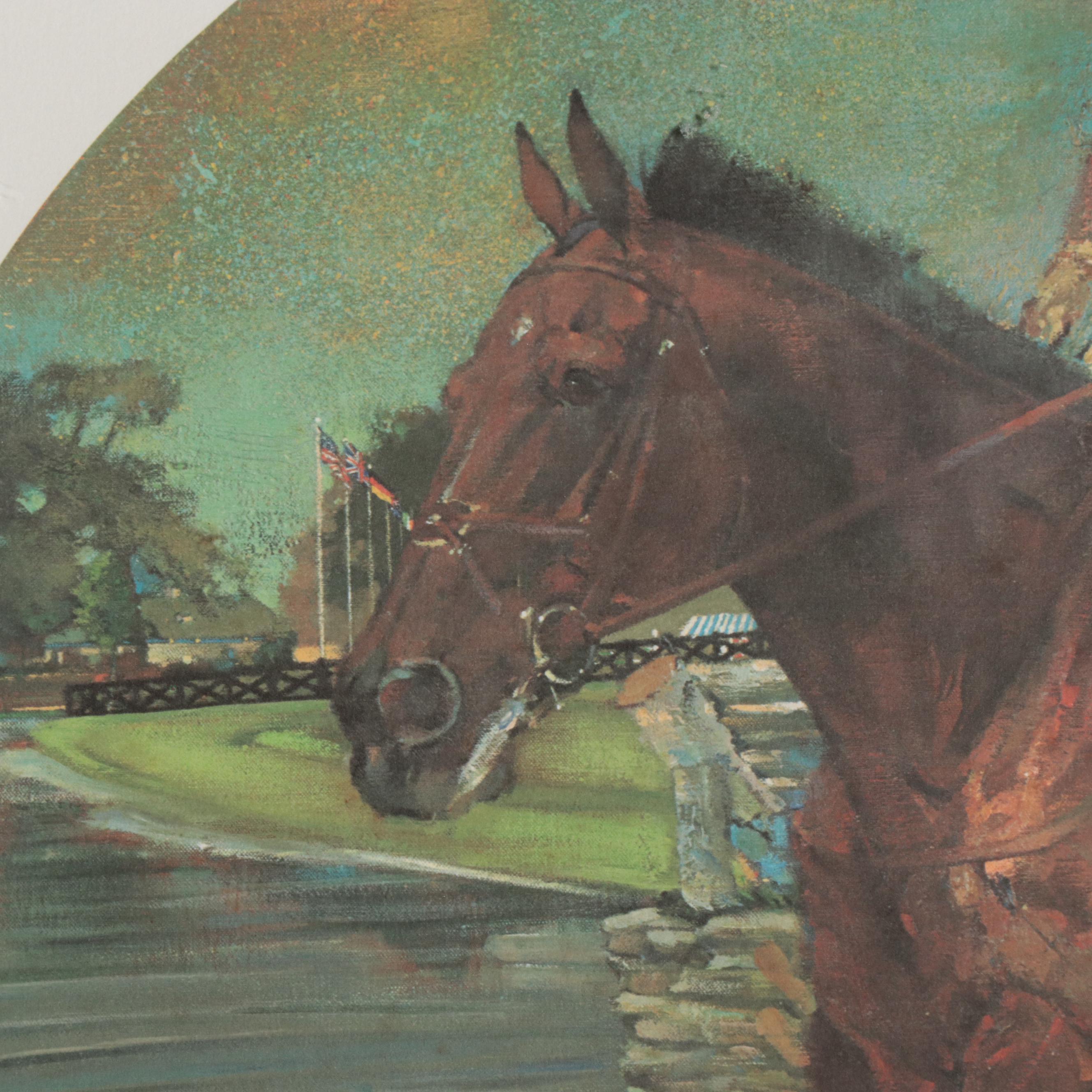 George Claxton Offset Lithograph "1978 World 3-Day Championships," 1978 ...